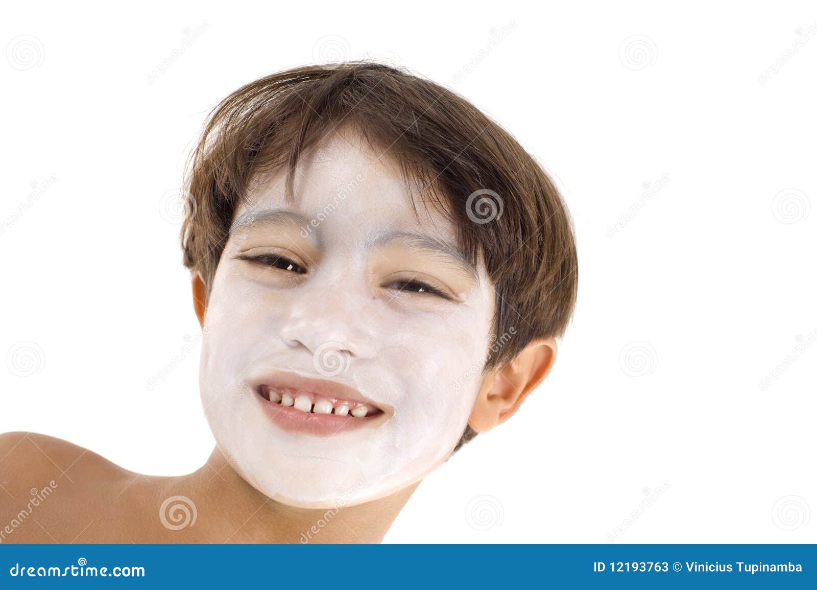 Boy with white mask stock image. Image of health, asian - 12193763