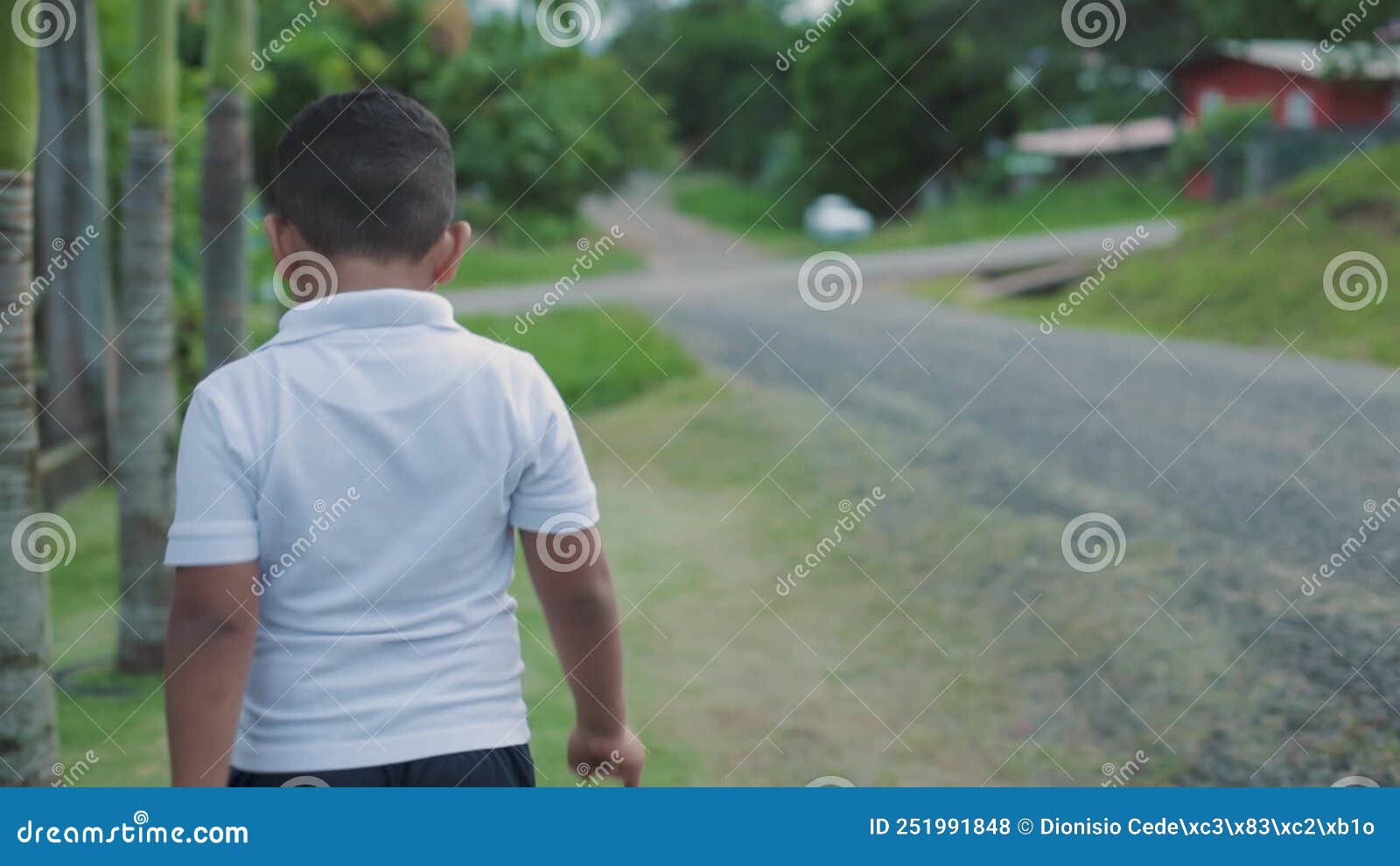 Boy in White Sweater Walking Backwards, Medium Shot Stock Footage ...
