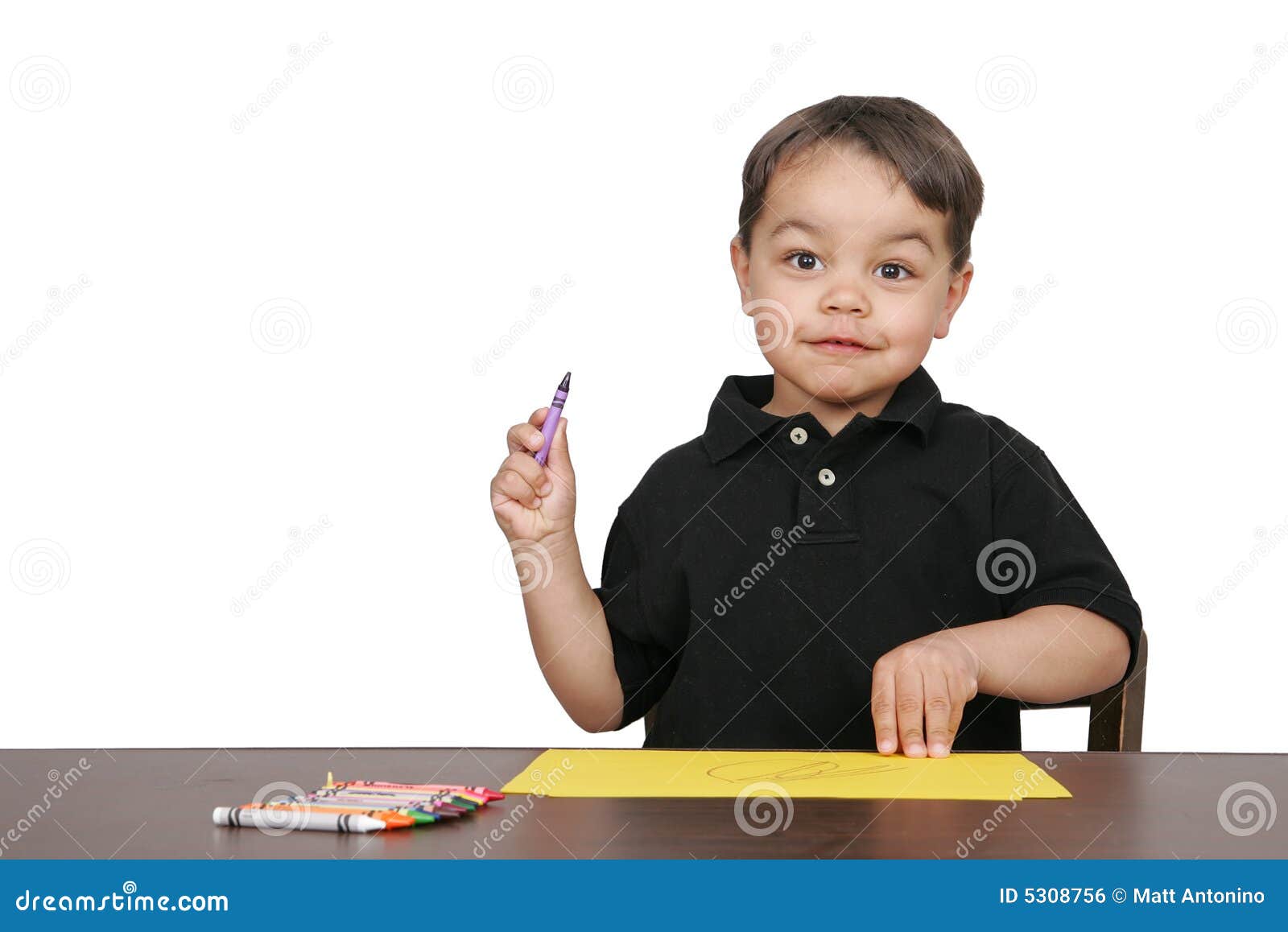 Boy working at a desk stock photo. Image of people, child - 5308756