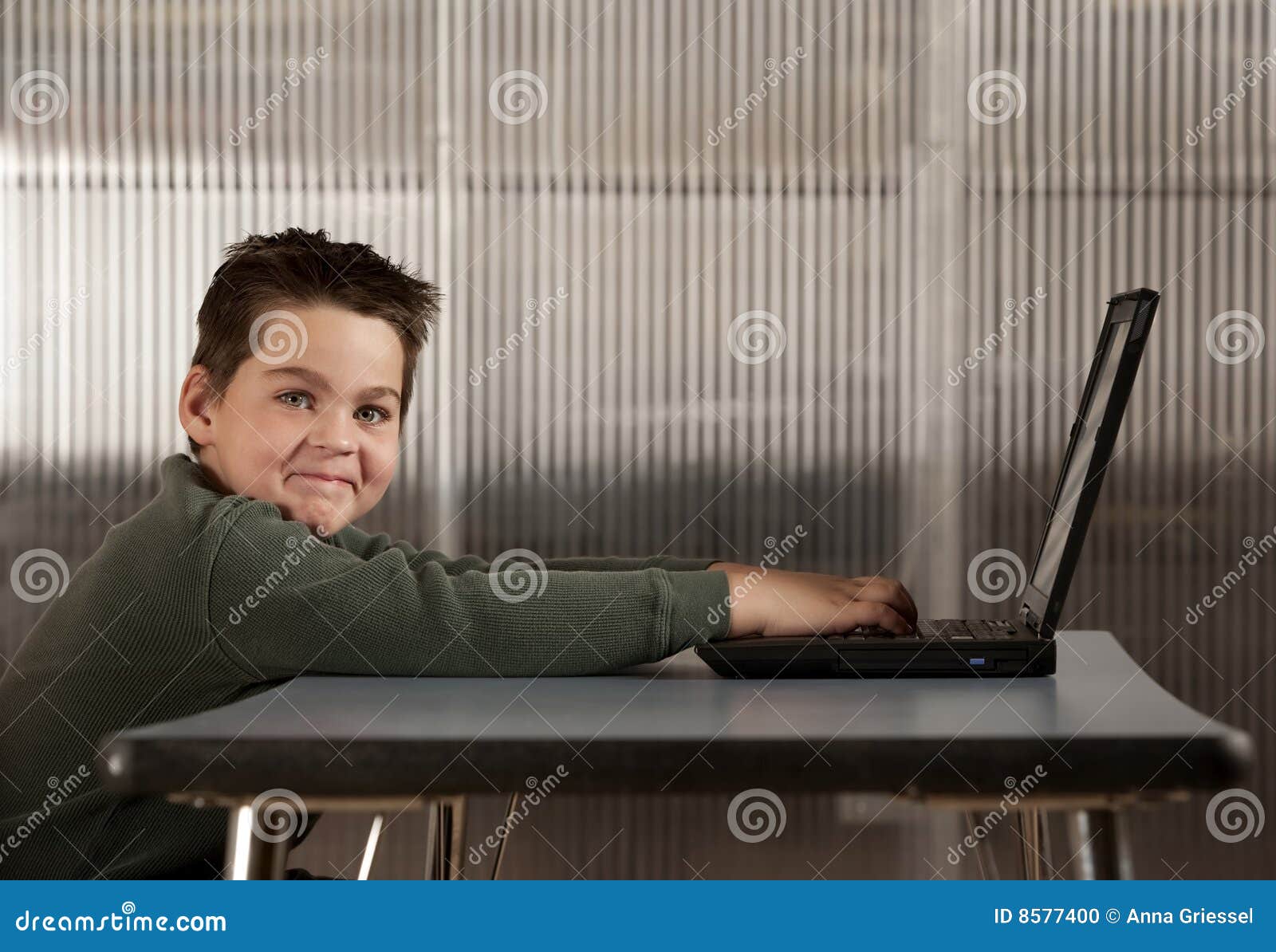 Boy Working on a Laptop Computer Stock Photo - Image of write, type ... Boy Working on a Laptop Computer Stock Photo - Image of write, type ...
