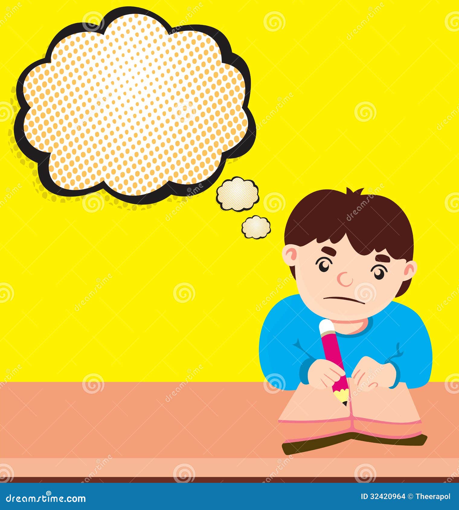 Boy Contrentrate Stock Illustrations – 1 Boy Contrentrate Stock ...