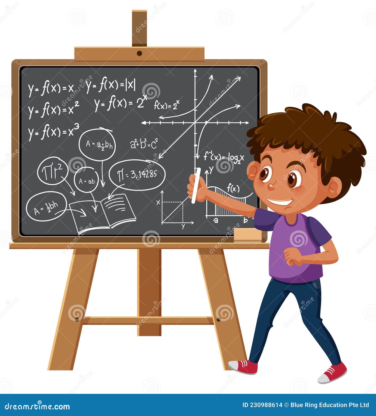 Math Formula. Scientific Symbols Mathematics Infographic Graphs Numbers ...