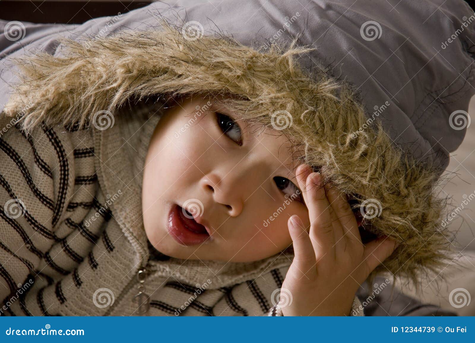 Boy yawning stock image. Image of fatty, eyes, china - 12344739