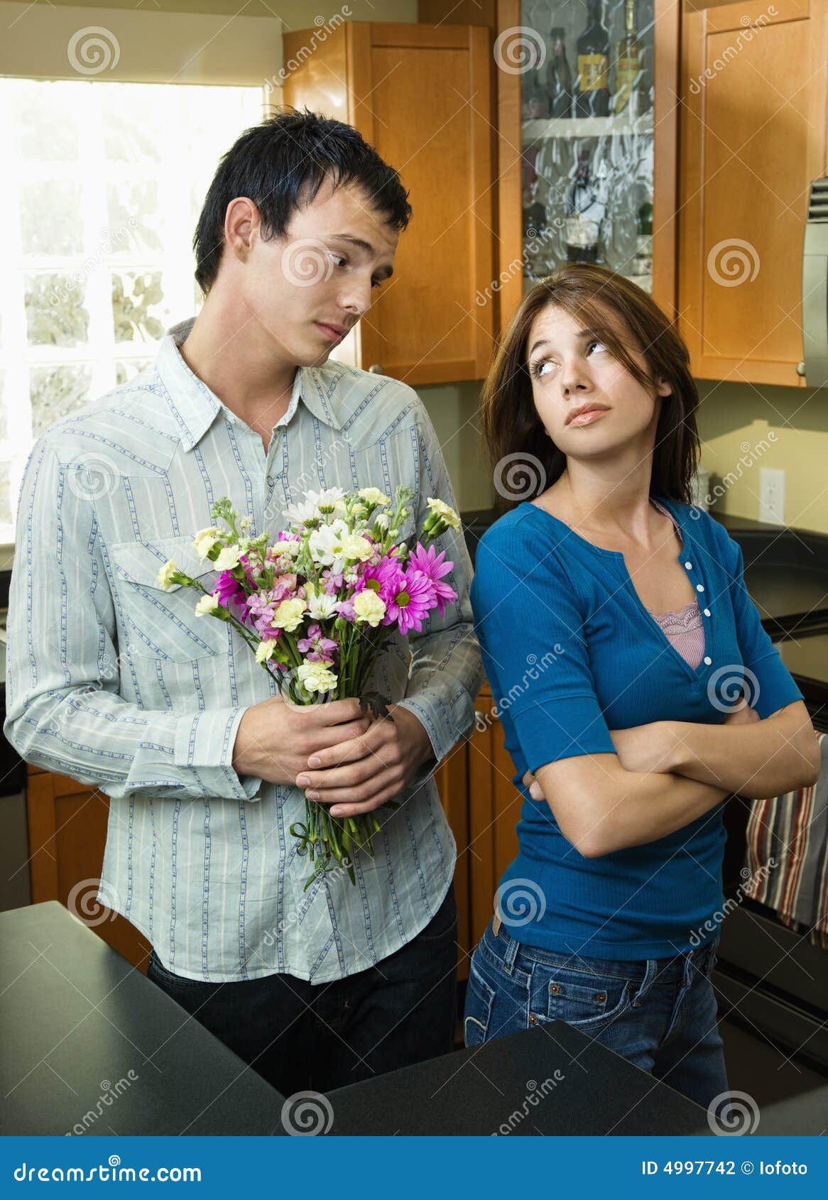 Boyfriend Begging Forgiveness Stock Photo - Image of husband ...