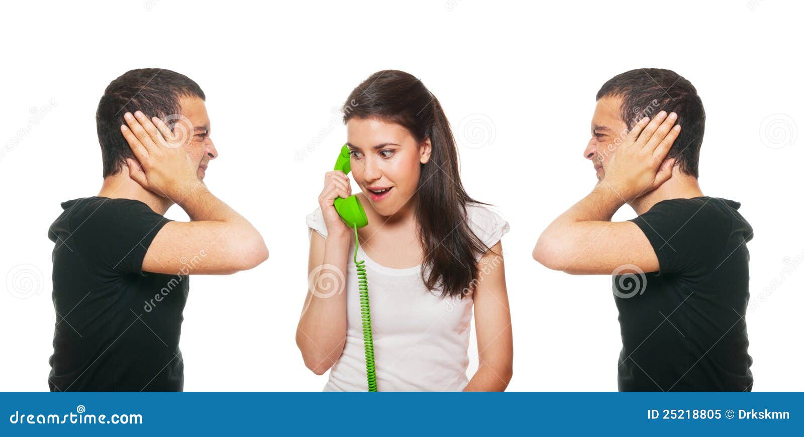 Boyfriend Feeling Disturbed Stock Image - Image of inconvenience, girl ...