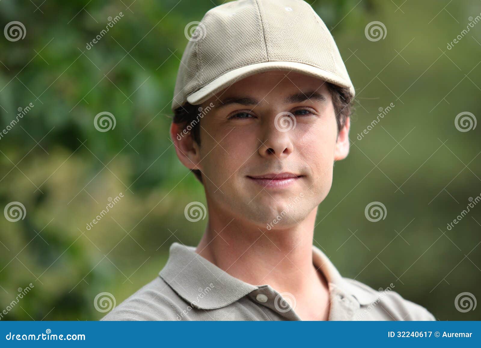 Boyish looking man stock image. Image of polo, honest - 32240617