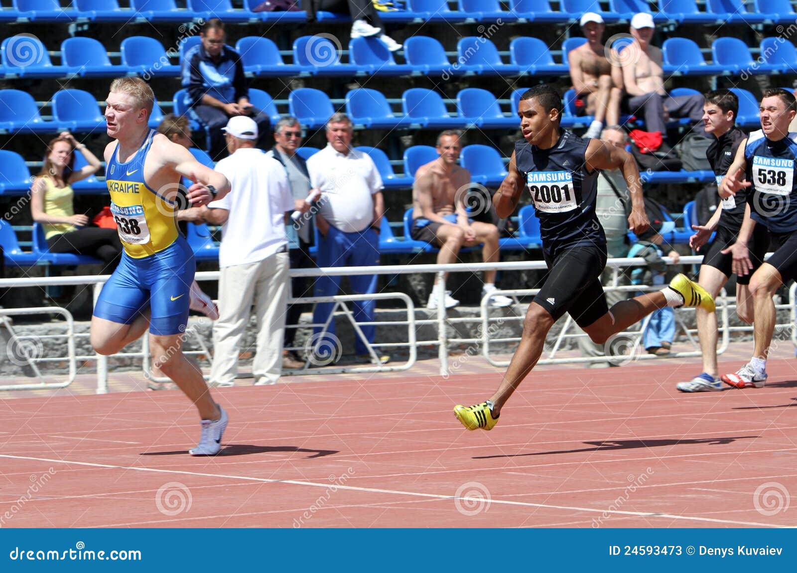 Boys on the 100 Meters Race Editorial Stock Photo - Image of healthy ...
