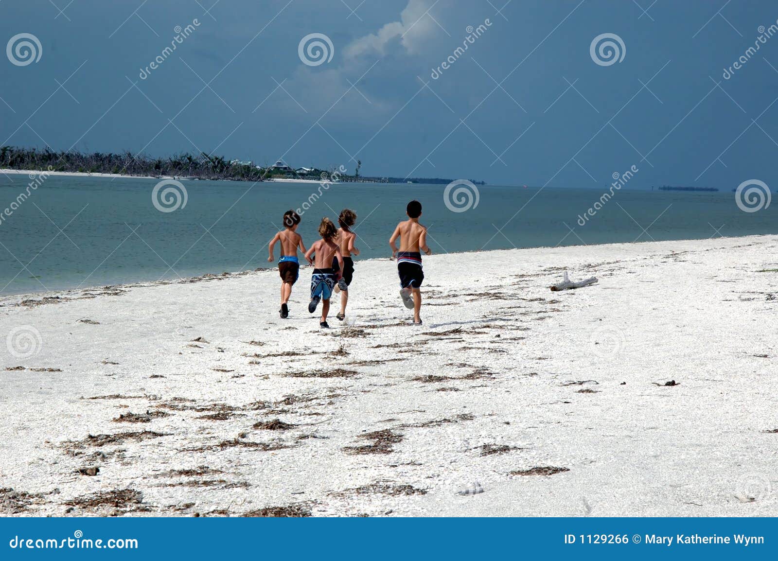Boys Beach Holidays Shirtless Stock Photography | CartoonDealer.com ...