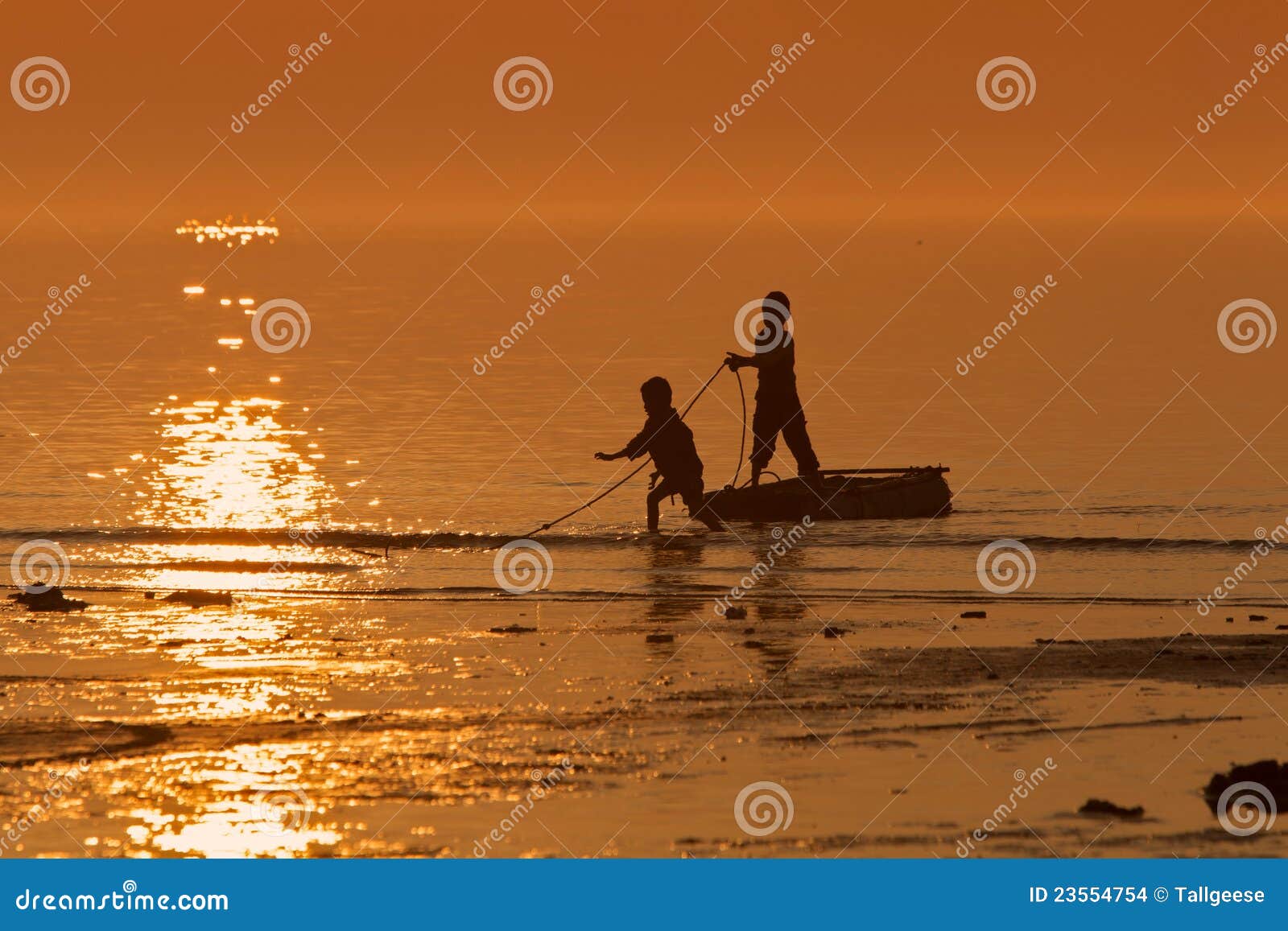 Boys catching fish stock photo. Image of coastline, fisherman - 23554754