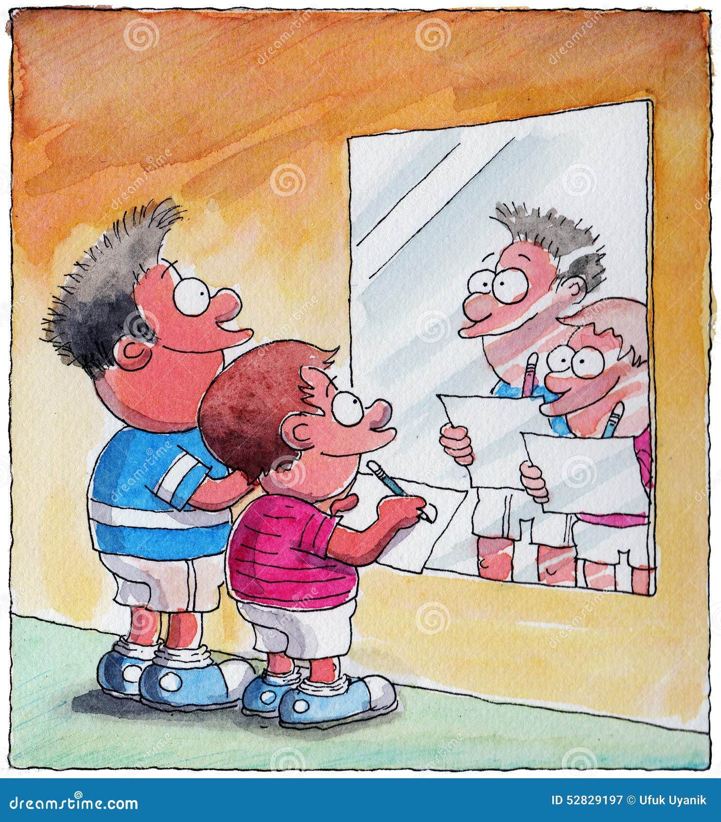 Themselves Cartoons, Illustrations & Vector Stock Images - 2620 ...