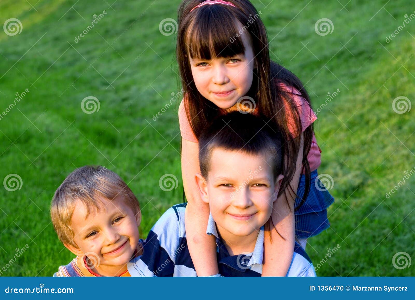 Boys and girl stock photo. Image of faces, brother, face - 1356470