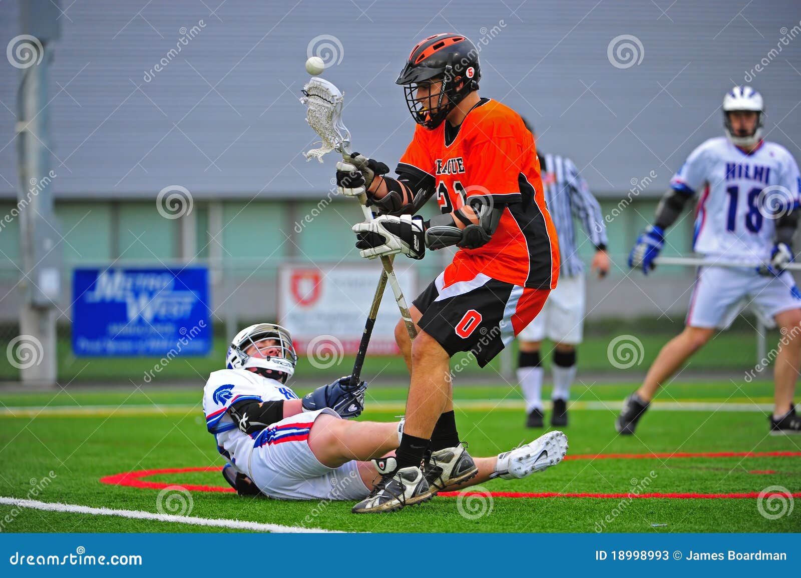 Boys Lacrossecheck on the Way Down Editorial Stock Photo - Image of ...