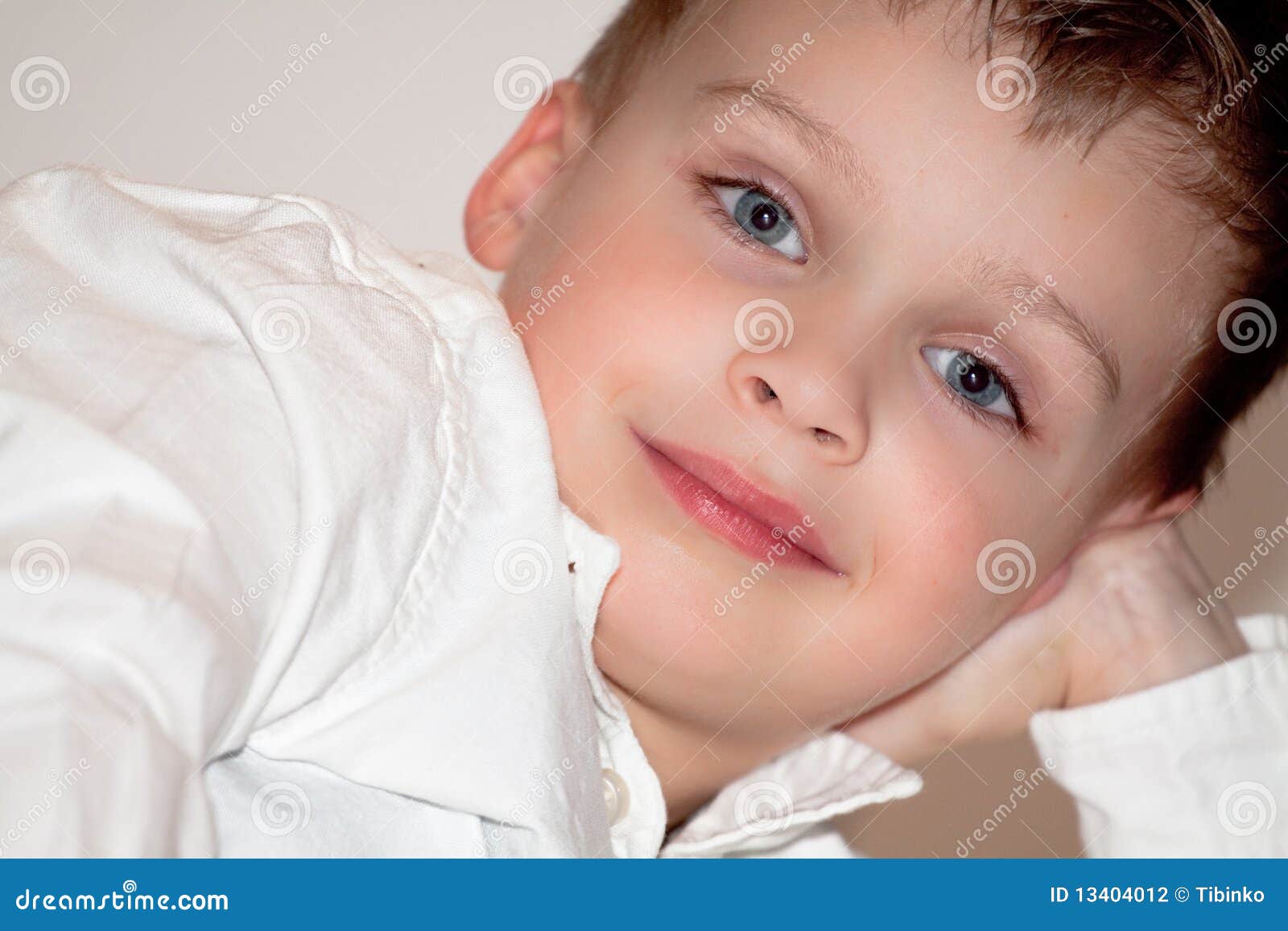 Boys look stock photo. Image of smile, blue, pose, color - 13404012