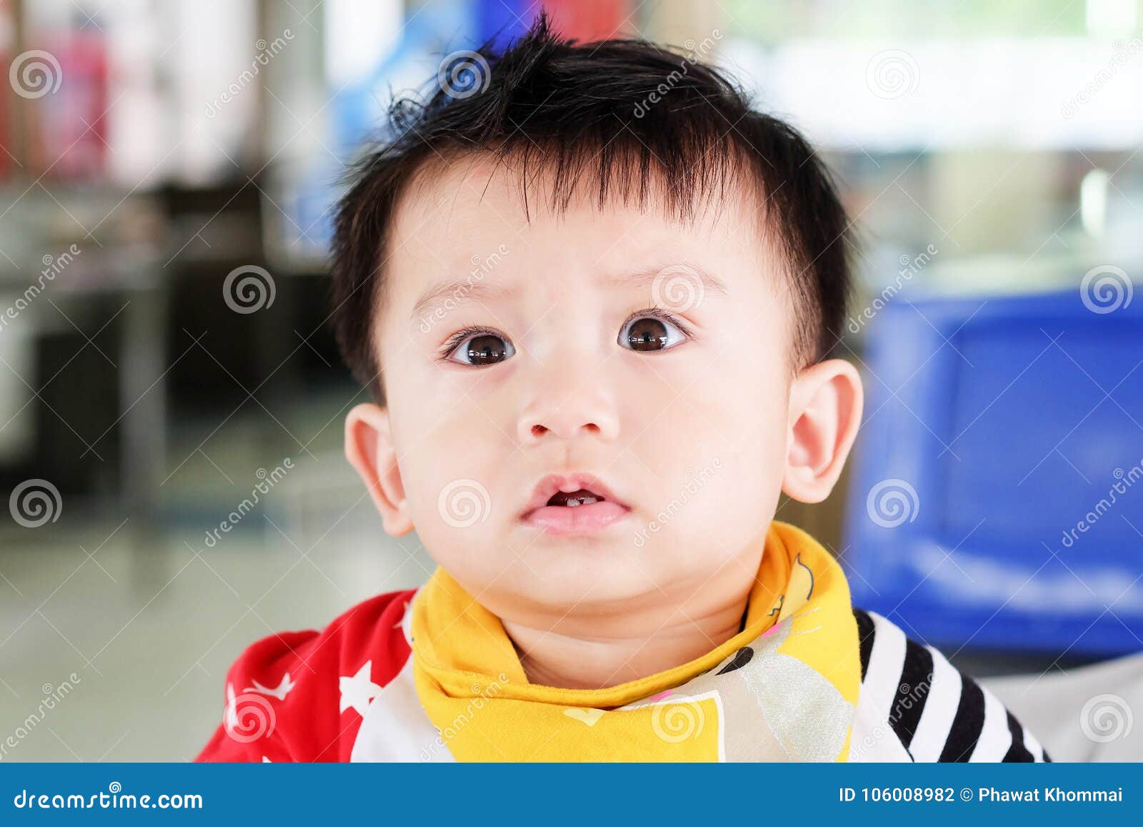 Boys are Looking for Interesting Things and Learning. Stock Photo ...