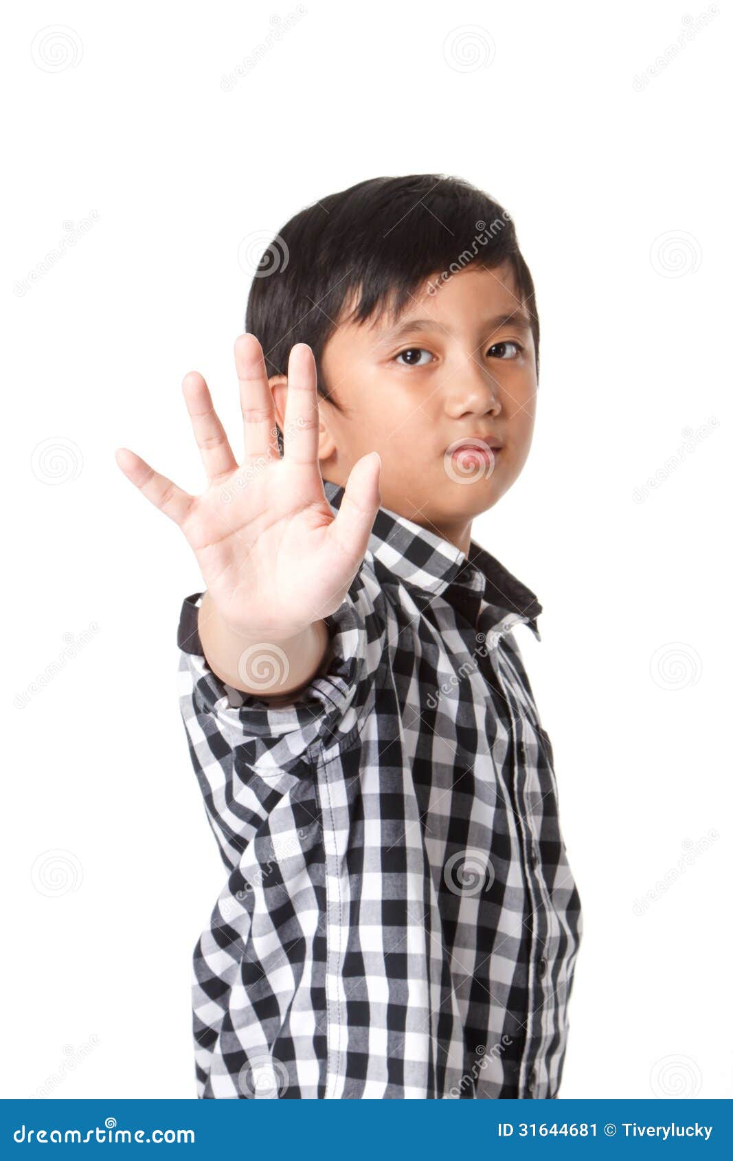 Boys making stop stock image. Image of people, indian - 31644681