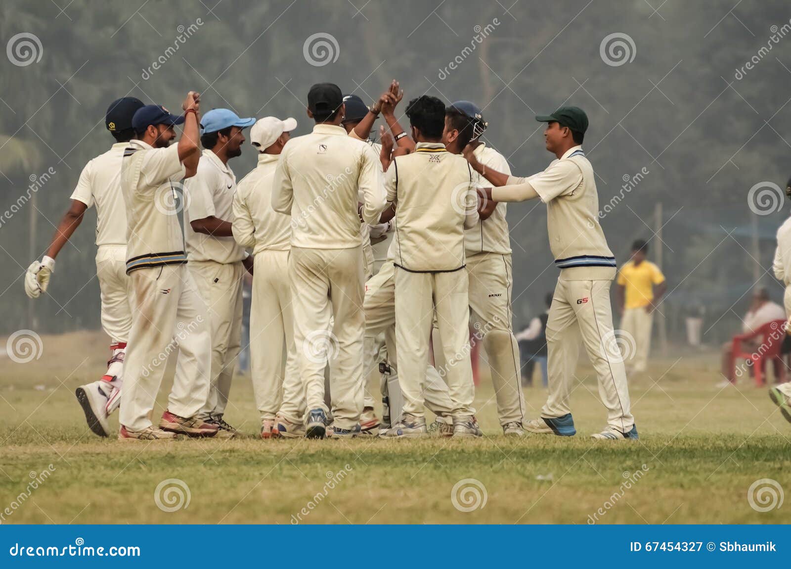 Boys are playing cricket editorial photography. Image of position ...