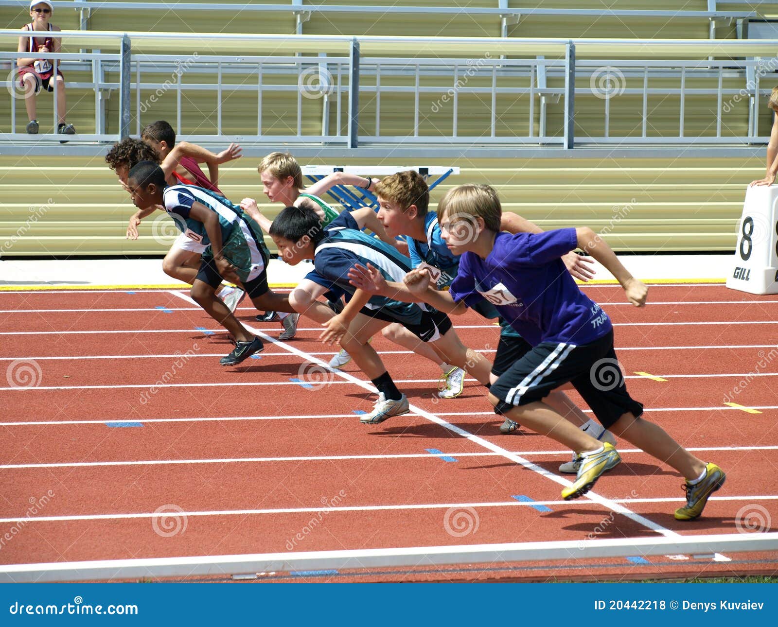 Boys on the start editorial stock photo. Image of quickly - 20442218