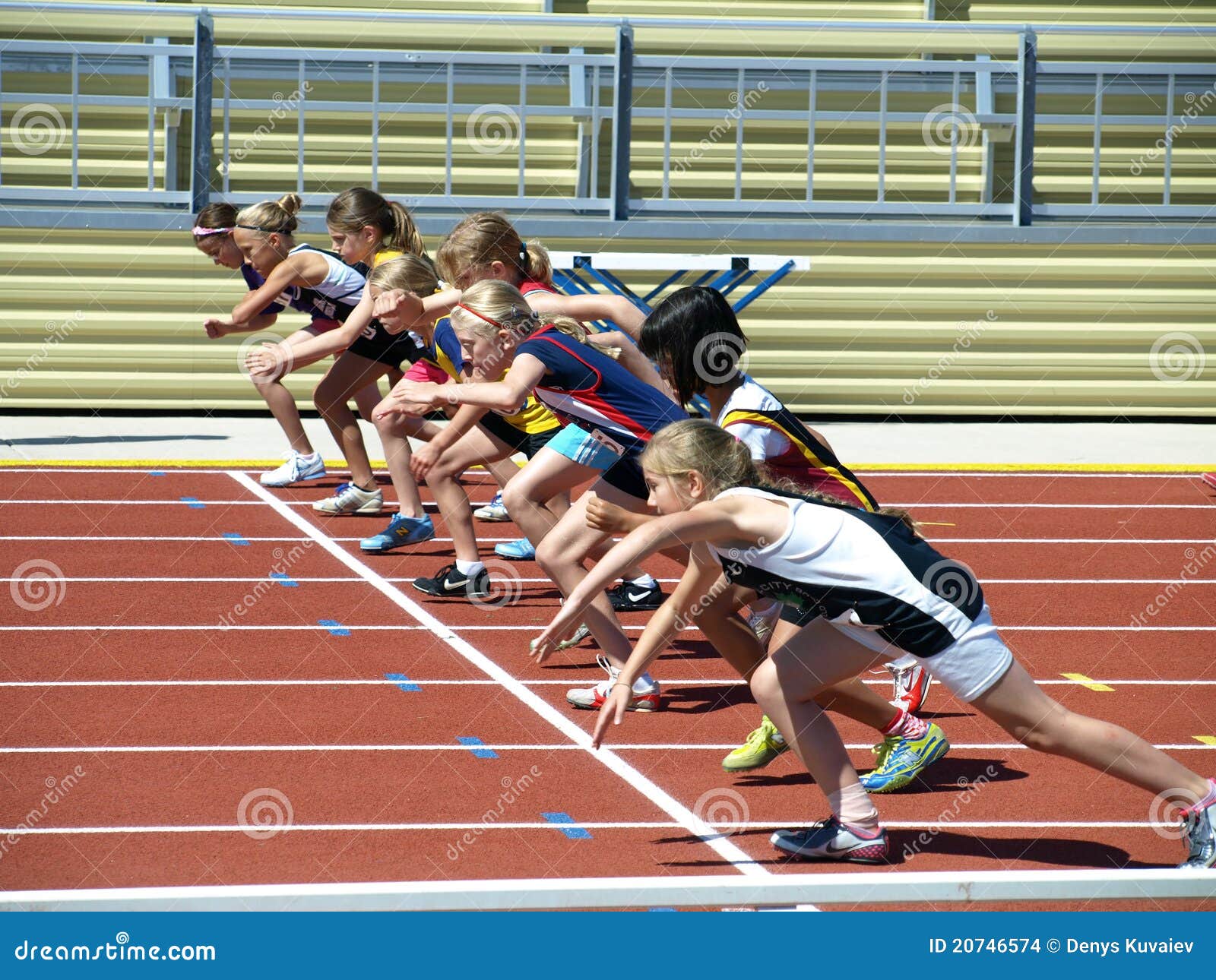 Boys on the start editorial stock image. Image of game - 20746574