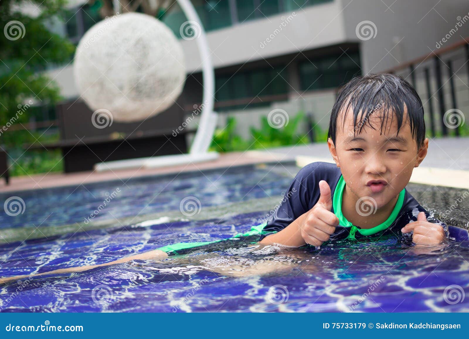Boys swimming pool stock image. Image of lifestyles, concept - 75733179