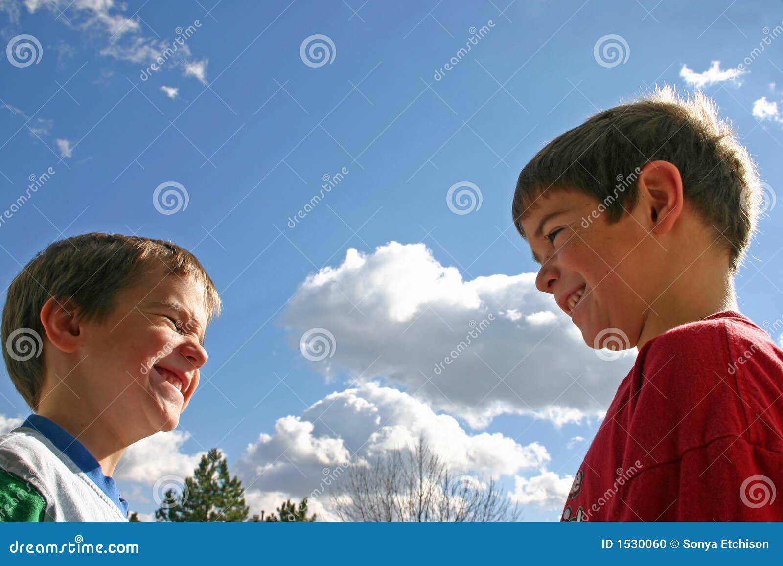 Boys Talking stock photo. Image of domestic, children - 1530060