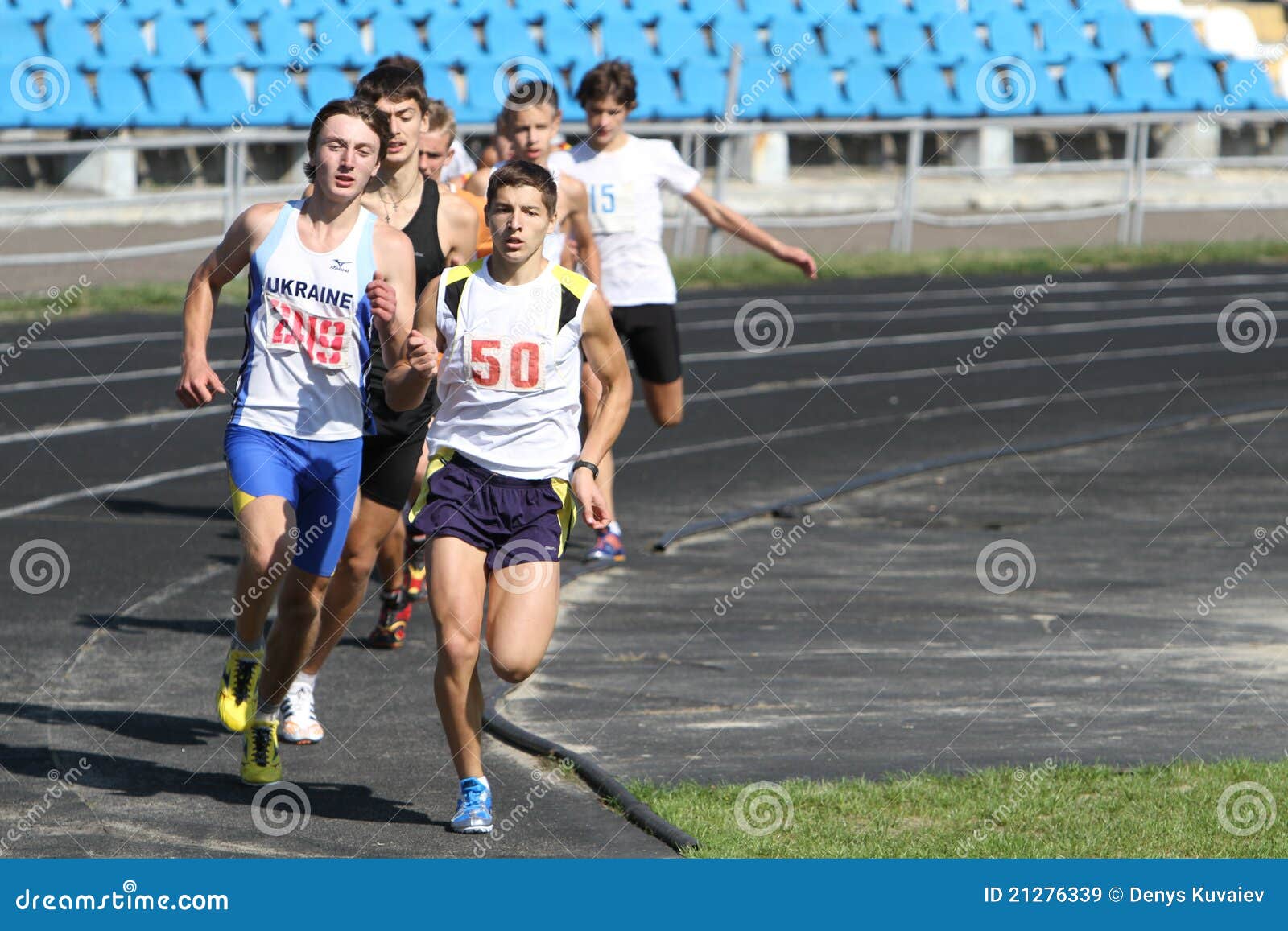 Boys on the track editorial stock image. Image of goal - 21276339