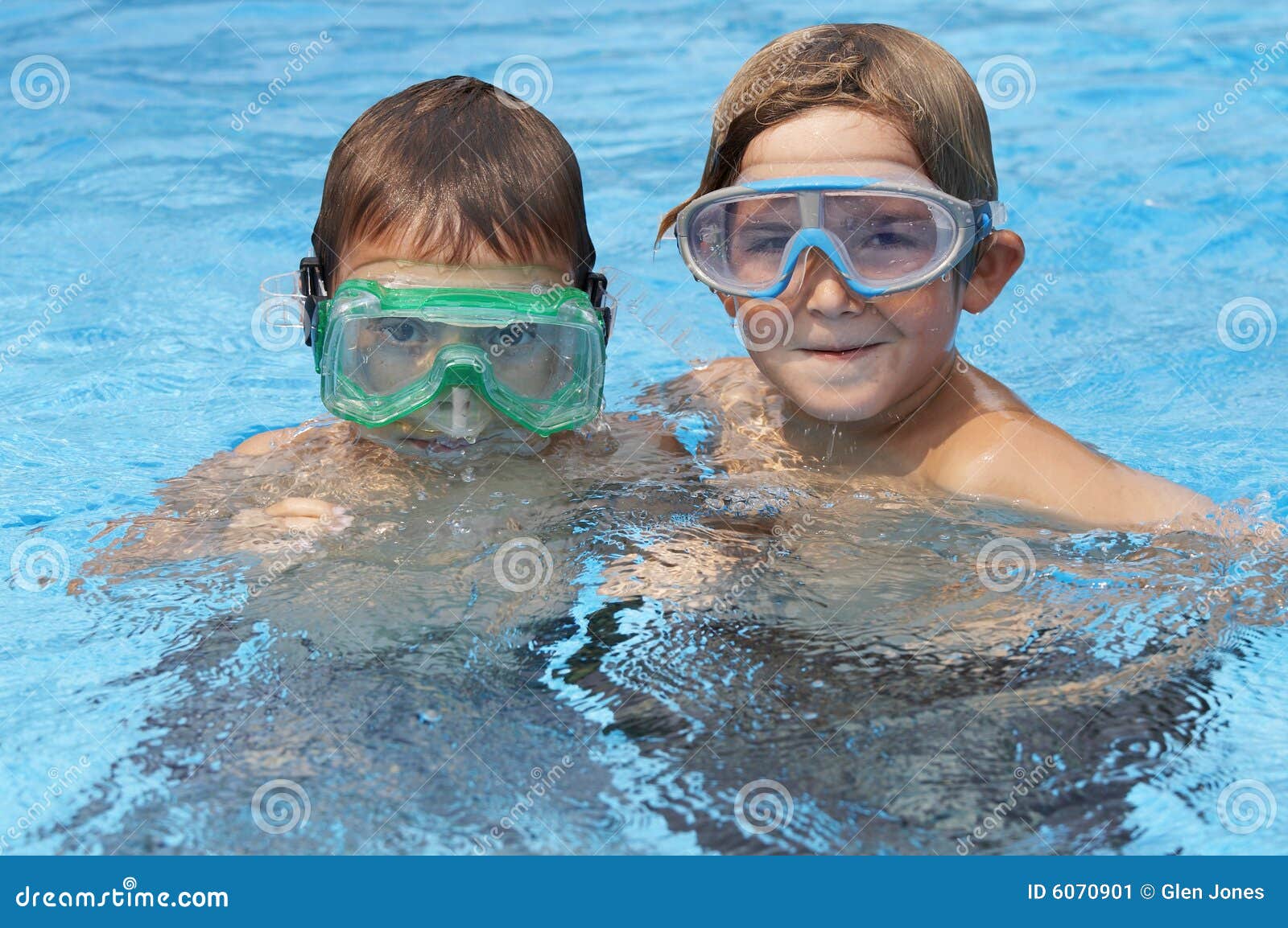 Boys in water stock image. Image of tropical, resort, vacation - 6070901