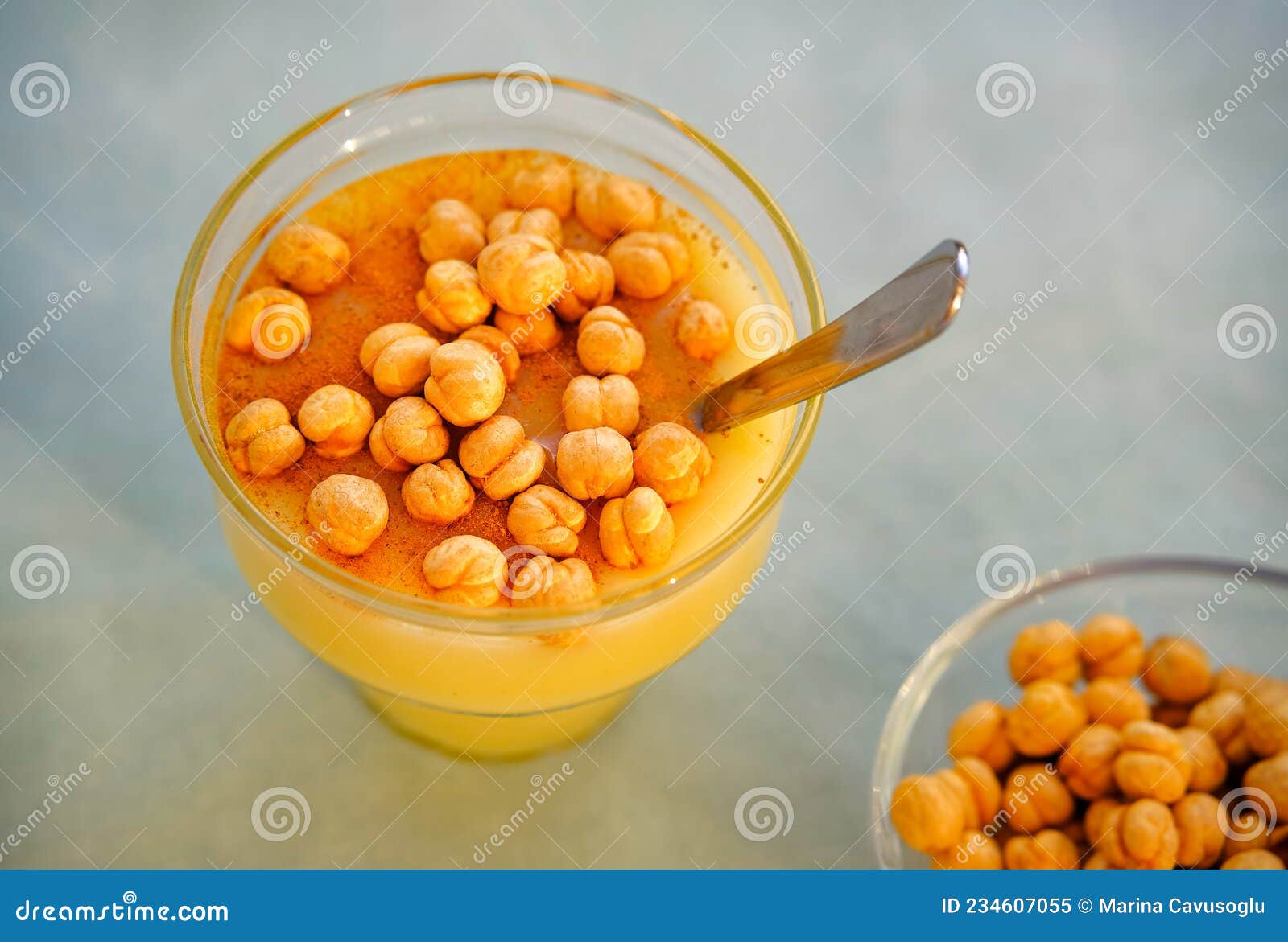 Boza or Bosa, Traditional Fermented Turkish Beverage Stock Image ...