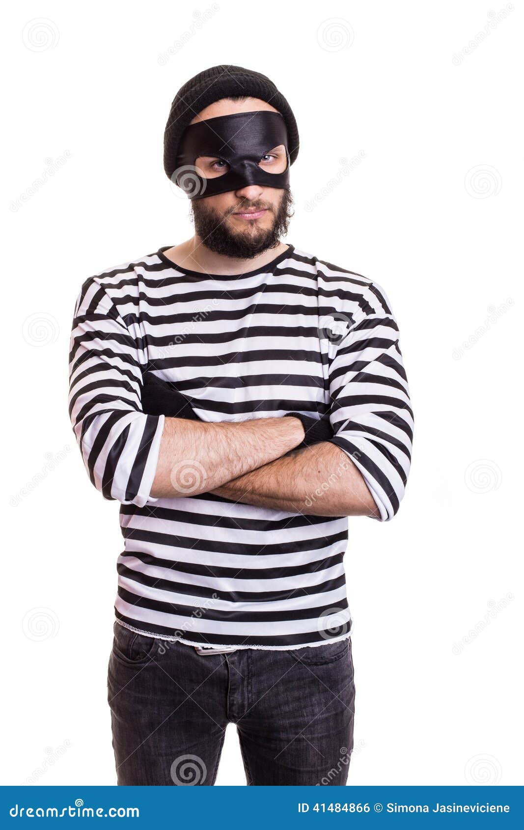 Boze dief met masker stock foto. Image of mannetje, bandiet - 41484866