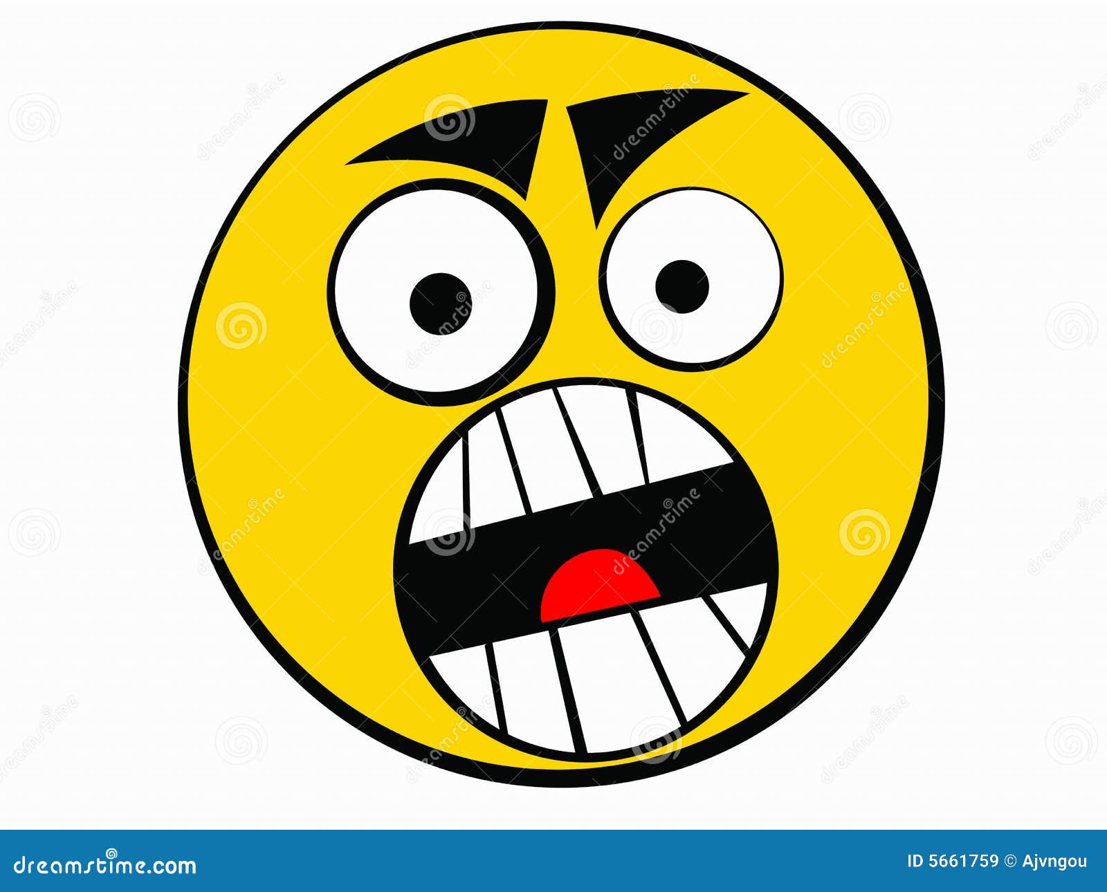 Boze Het Pictogram Van Smiley Stock Illustratie - Illustration of ...