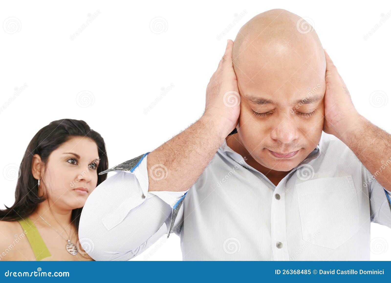 Boze man en vrouw stock afbeelding. Image of conflict - 26368485