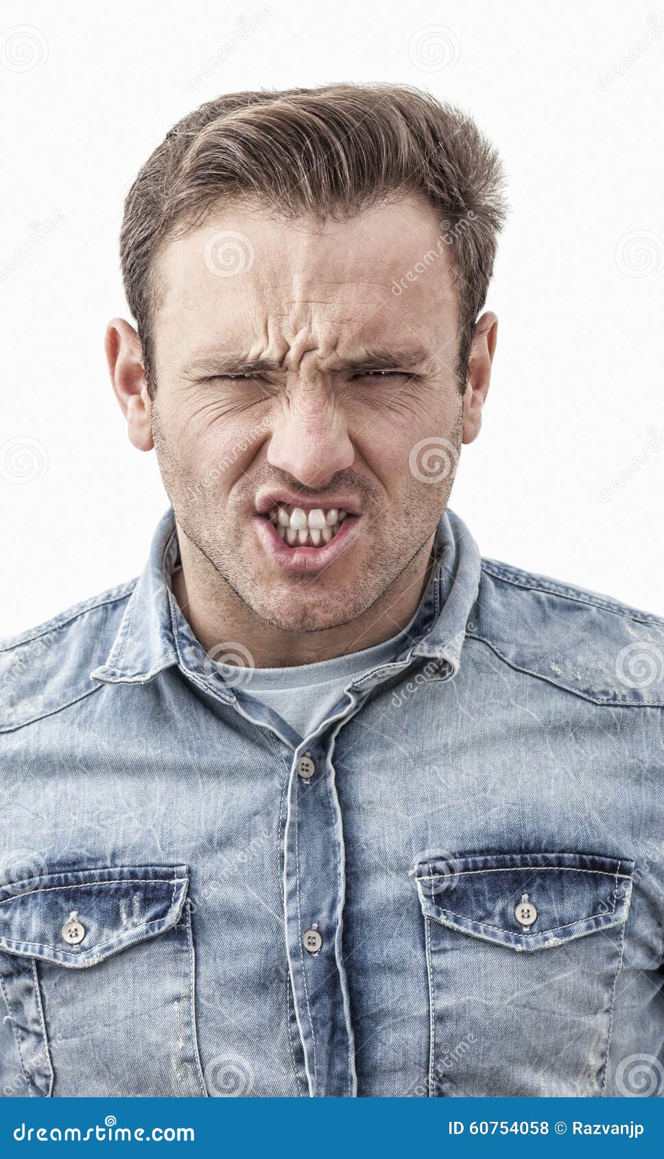 Boze Mens - Portret stock foto. Image of één, woede, kerel - 60754058