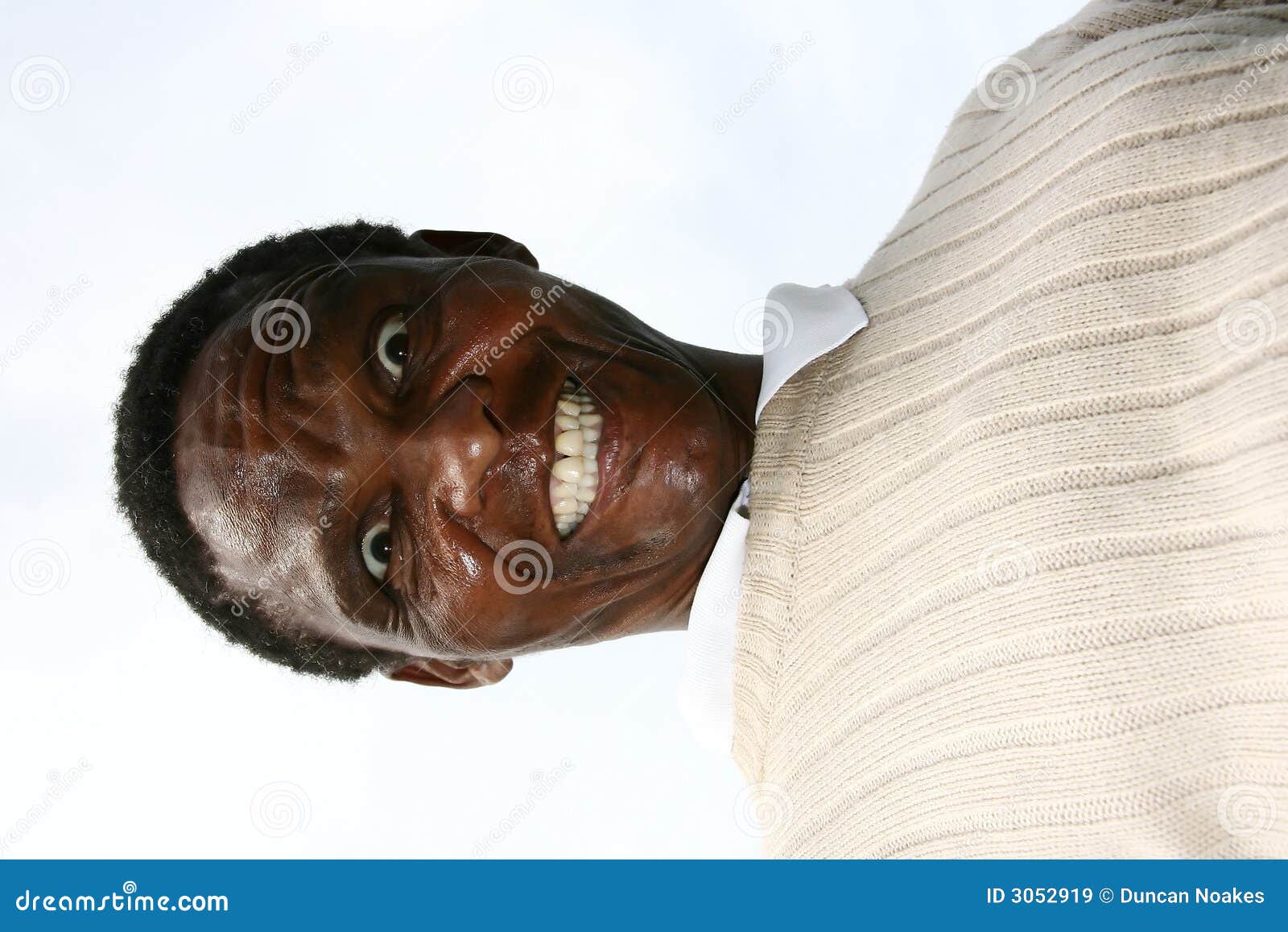 Boze Zwarte Mens stock afbeelding. Image of jersey, boos - 3052919