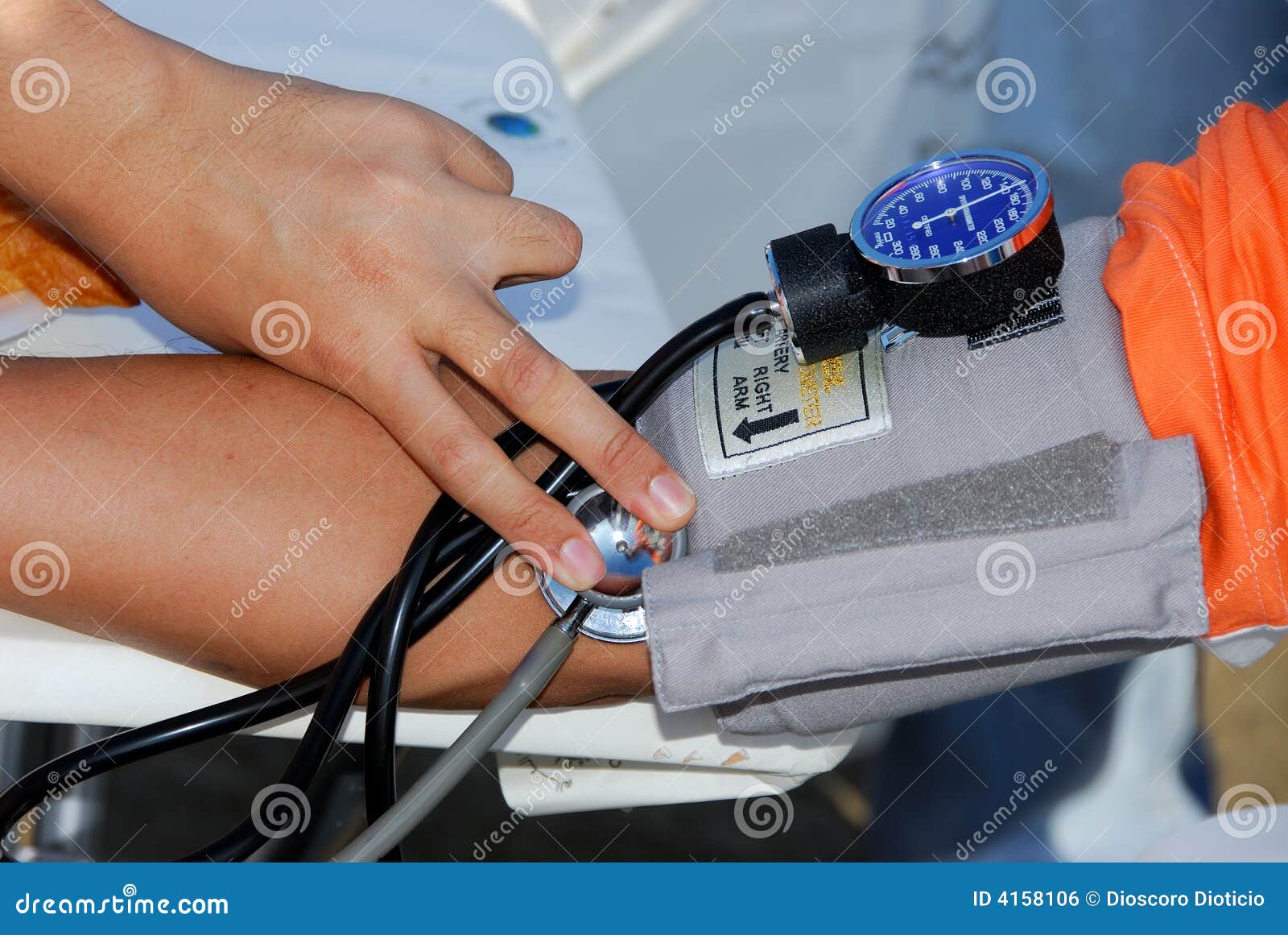 Bp Check Up Royalty Free Stock Image - Image: 4158106
