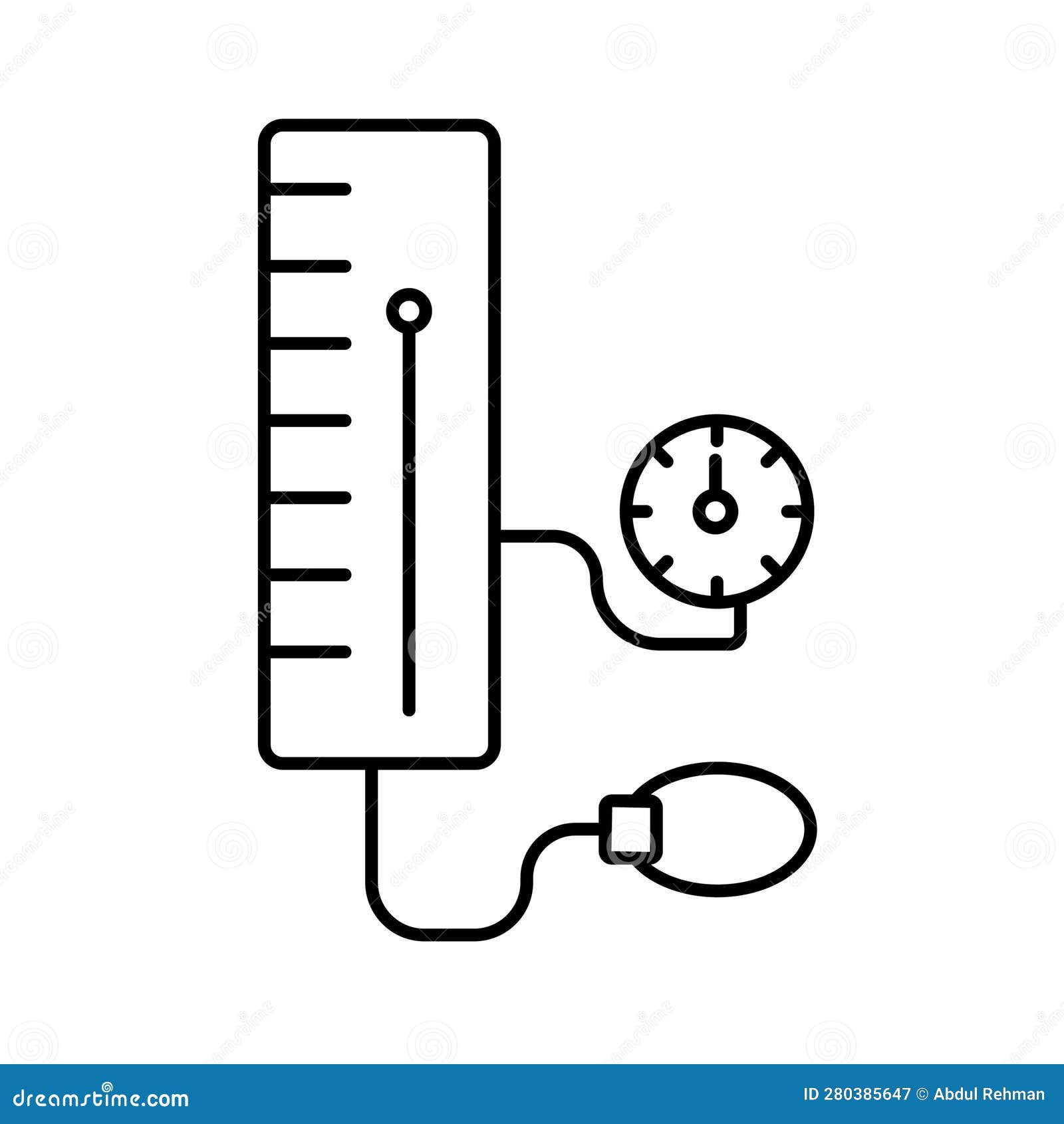 Bp Checking Machine Vector Icon Easily Modify. Stock Vector ...