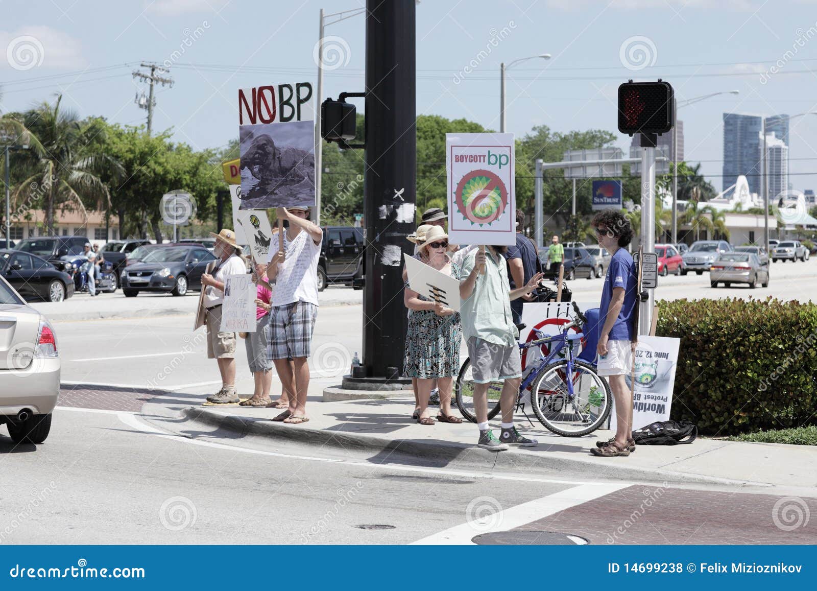 BP Employee Watching the Protest Editorial Stock Photo - Image of ...