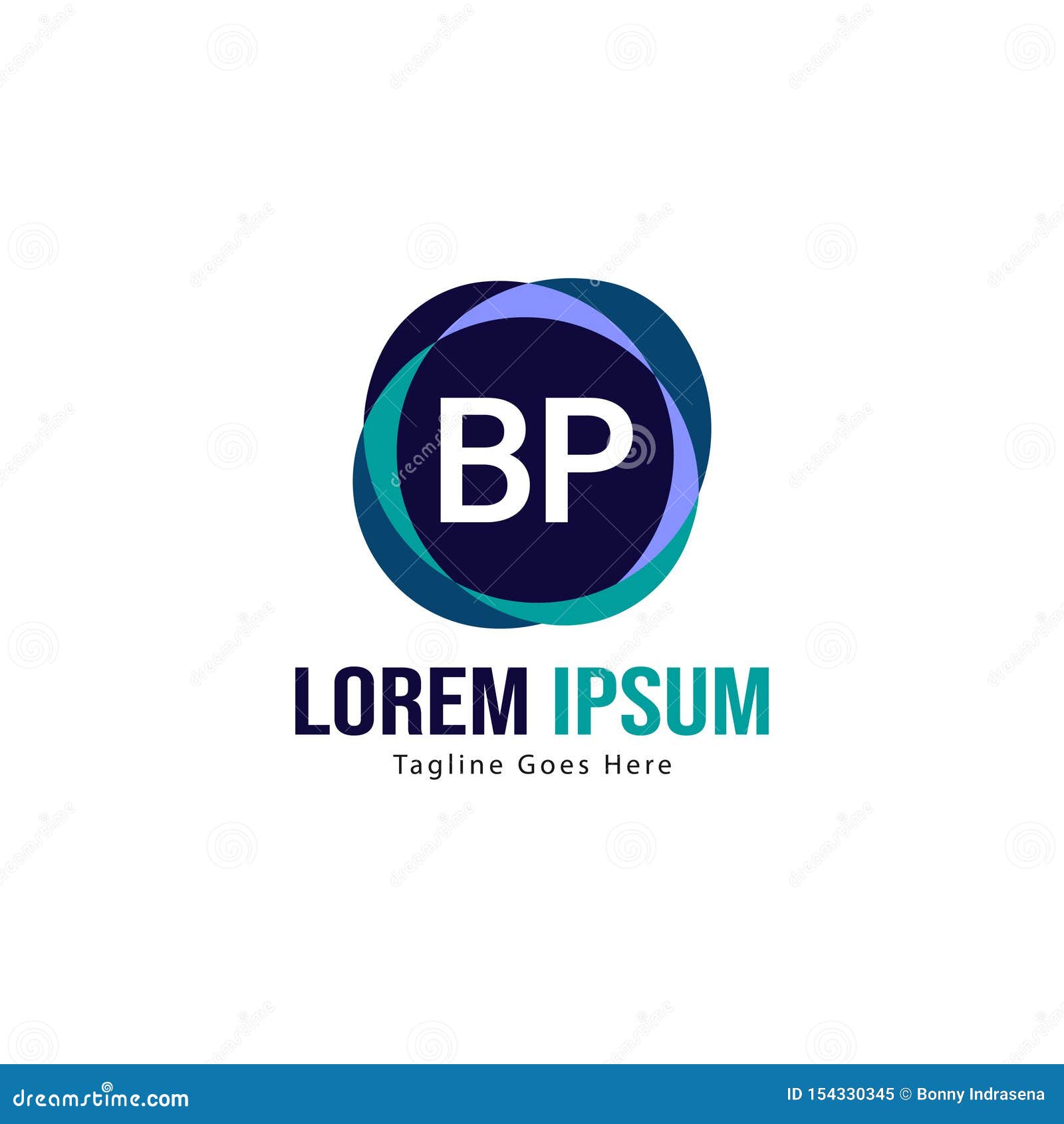 BP Letter Logo Design. Creative Modern BP Letters Icon Illustration ...