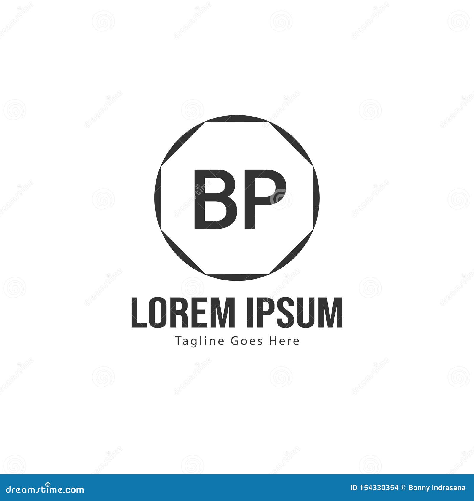 BP Letter Logo Design. Creative Modern BP Letters Icon Illustration ...