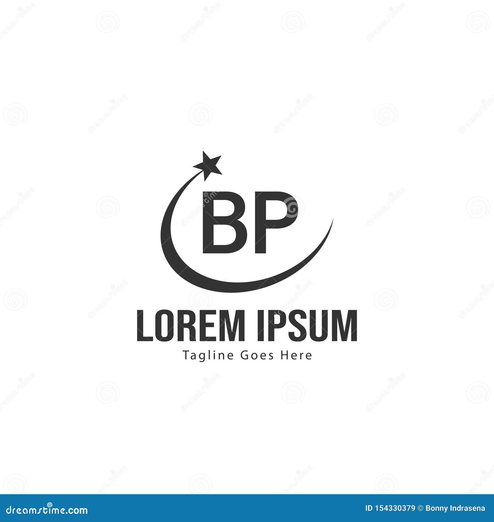 BP Letter Logo Design. Creative Modern BP Letters Icon Illustration ...