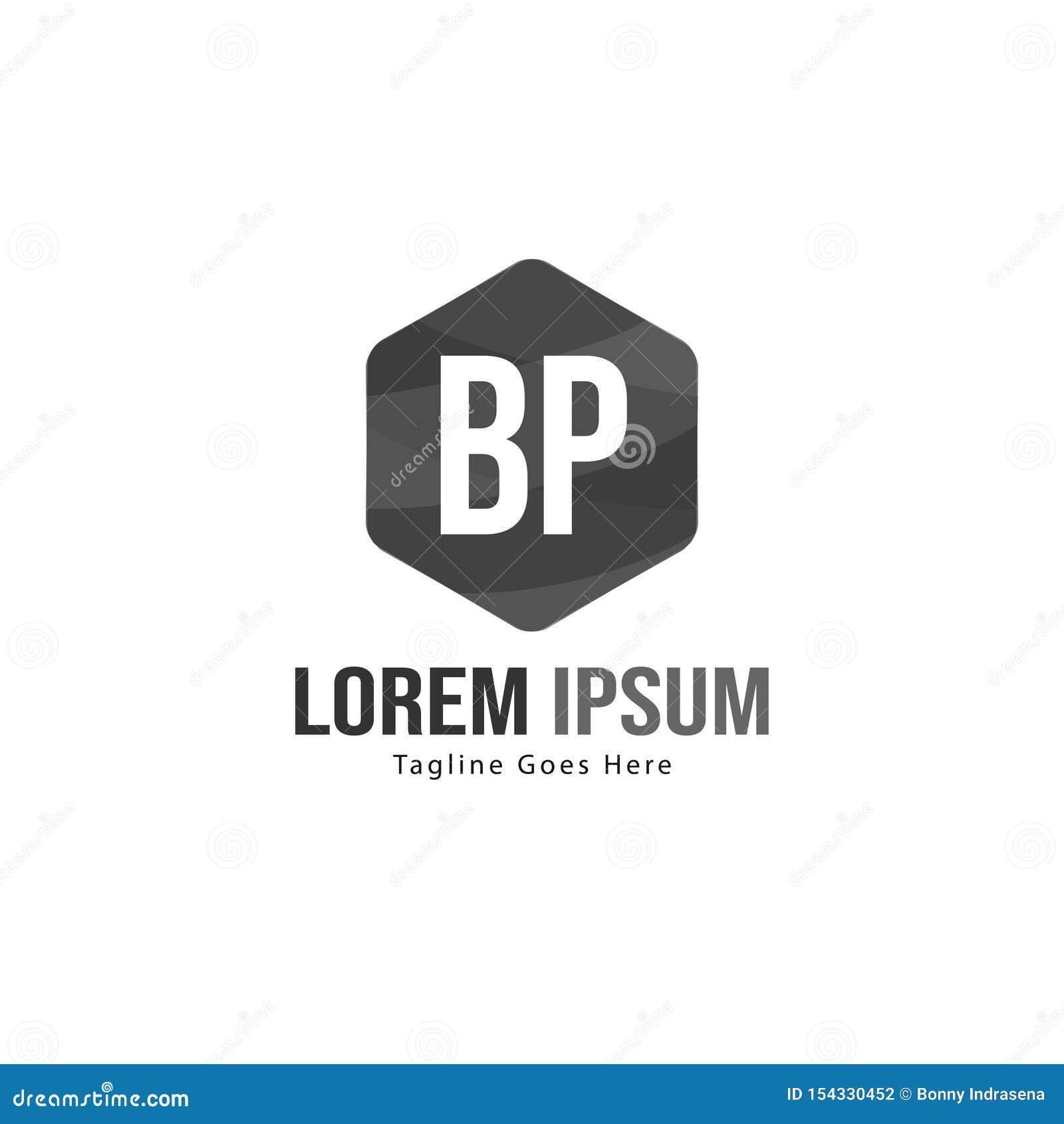 BP Letter Logo Design. Creative Modern BP Letters Icon Illustration ...