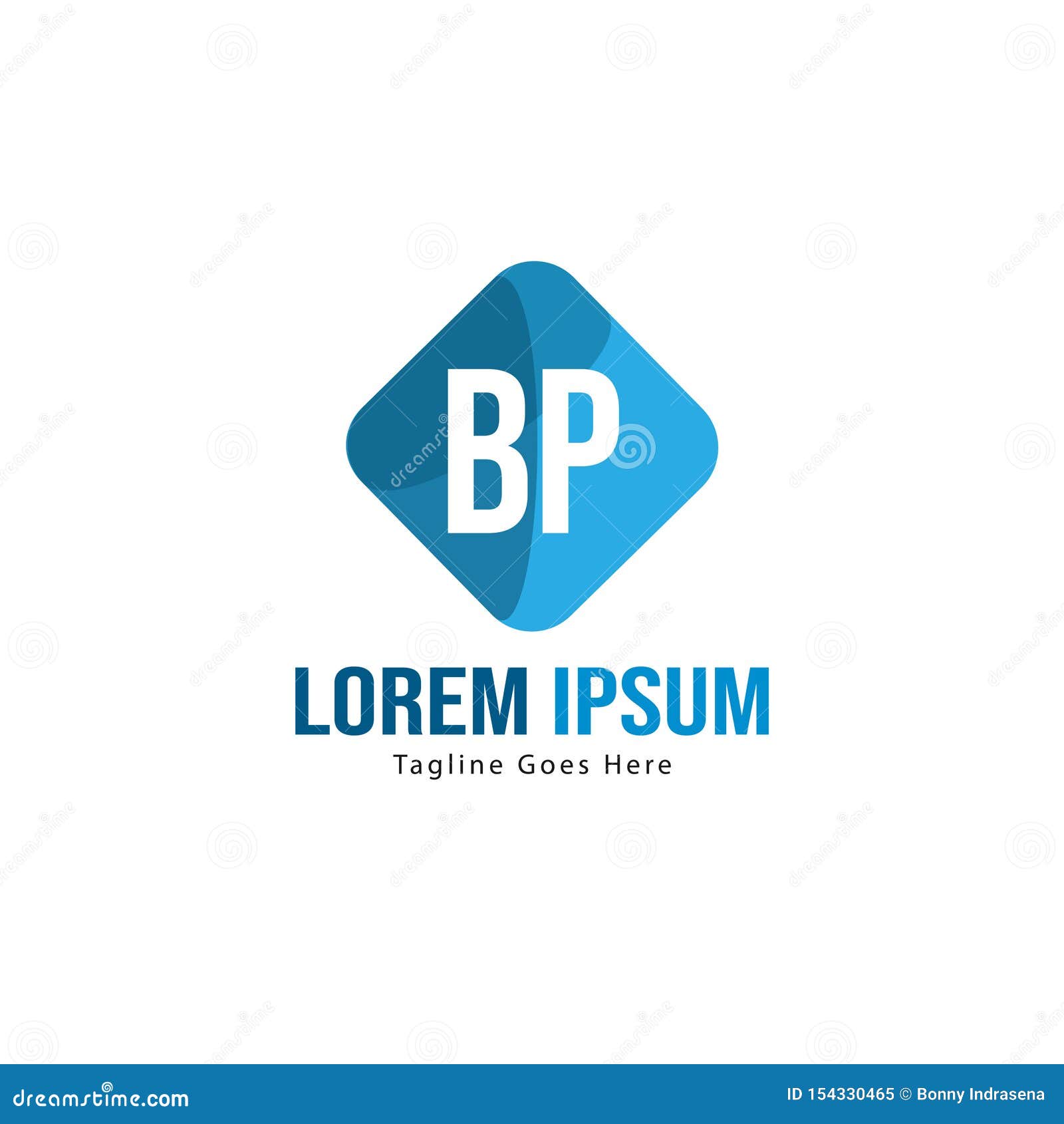BP Letter Logo Design. Creative Modern BP Letters Icon Illustration ...