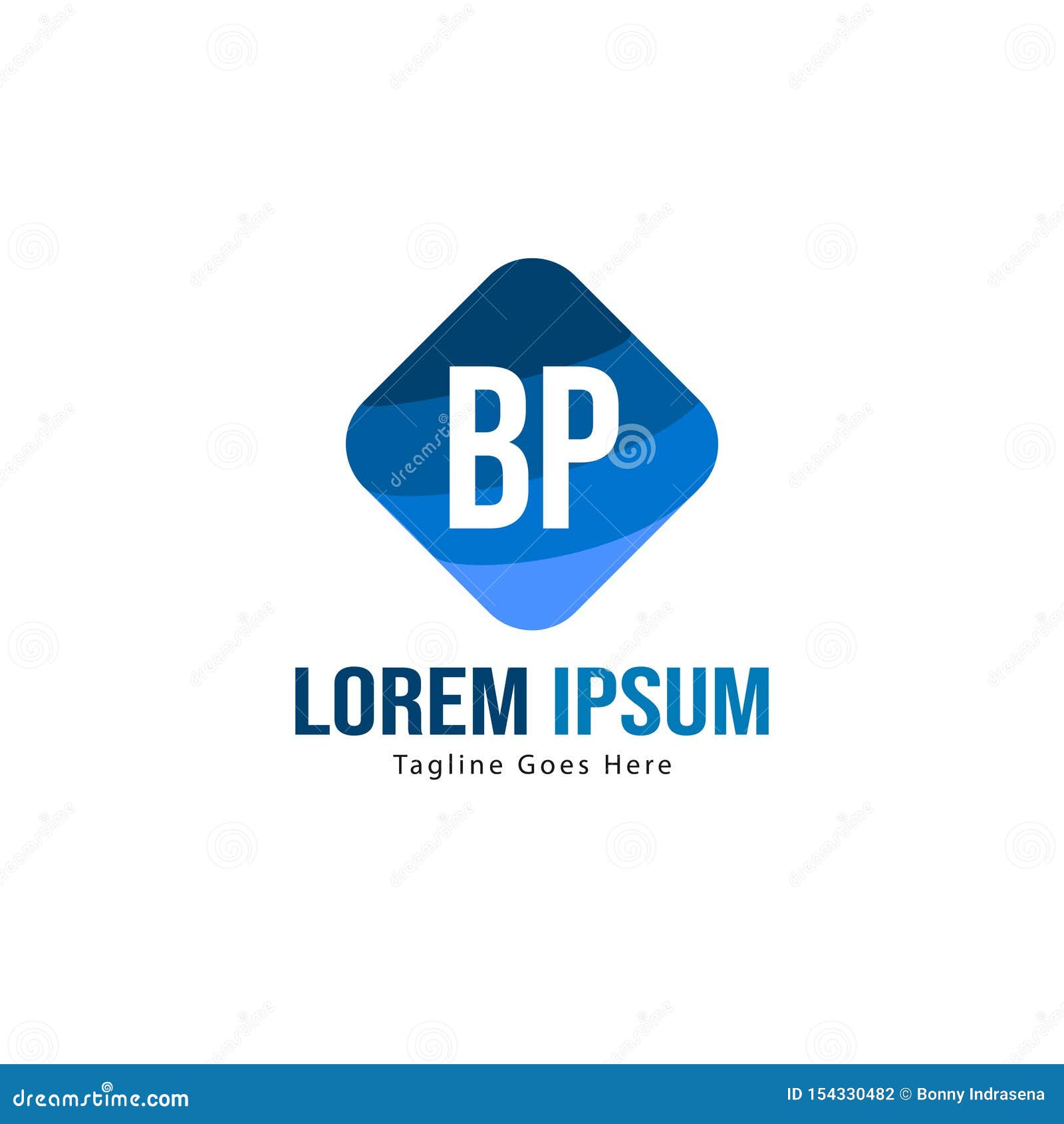 BP Letter Logo Design. Creative Modern BP Letters Icon Illustration ...