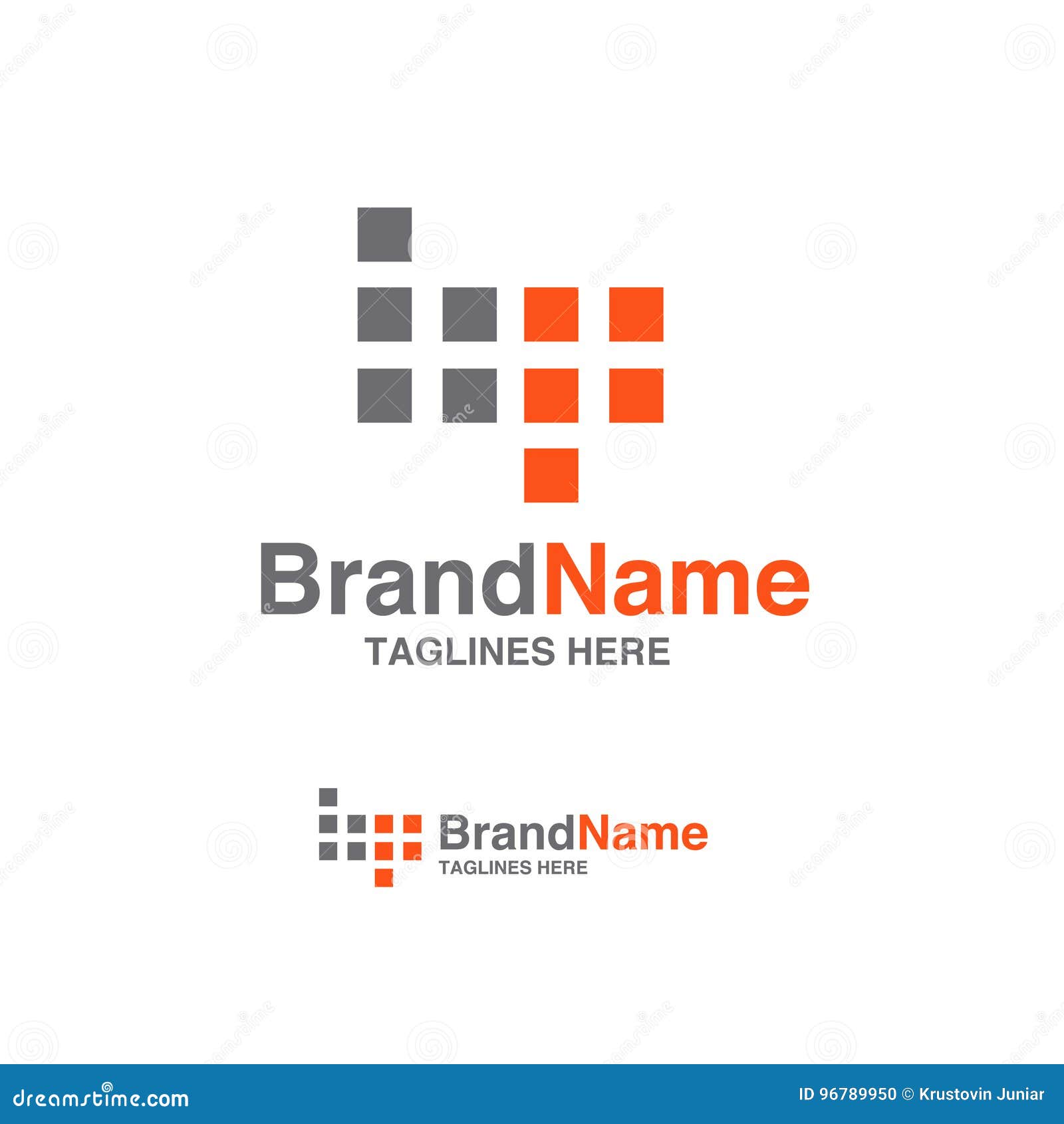 BP Letter Logo Square Block Logo Vector Illustration | CartoonDealer ...