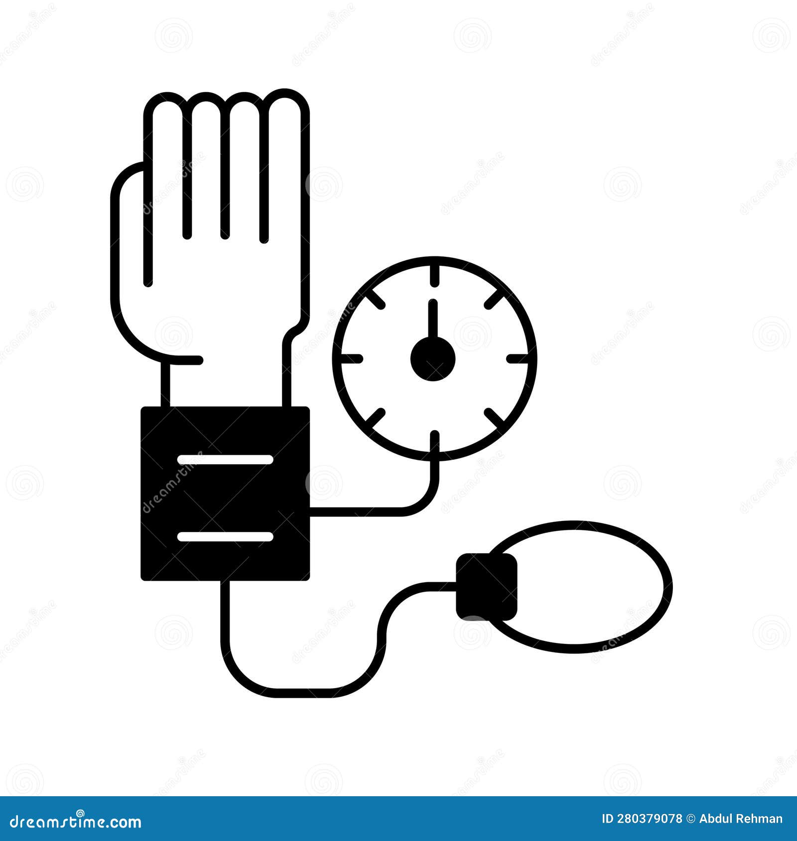 Bp Machine Vector Icon Easily Modify. Stock Vector - Illustration of ...