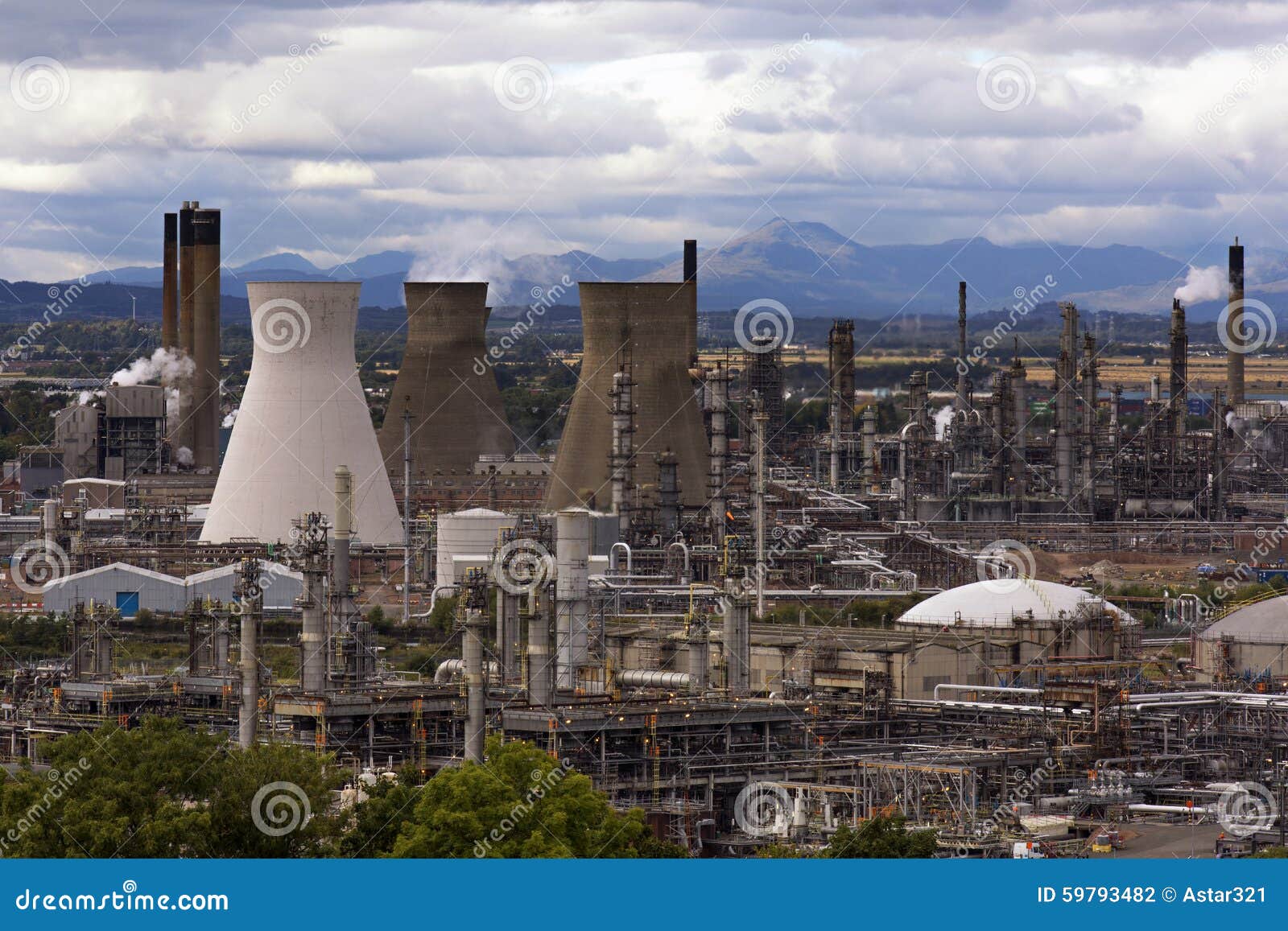 BP oil refinery stock photo. Image of chemistry, diesel - 59793482