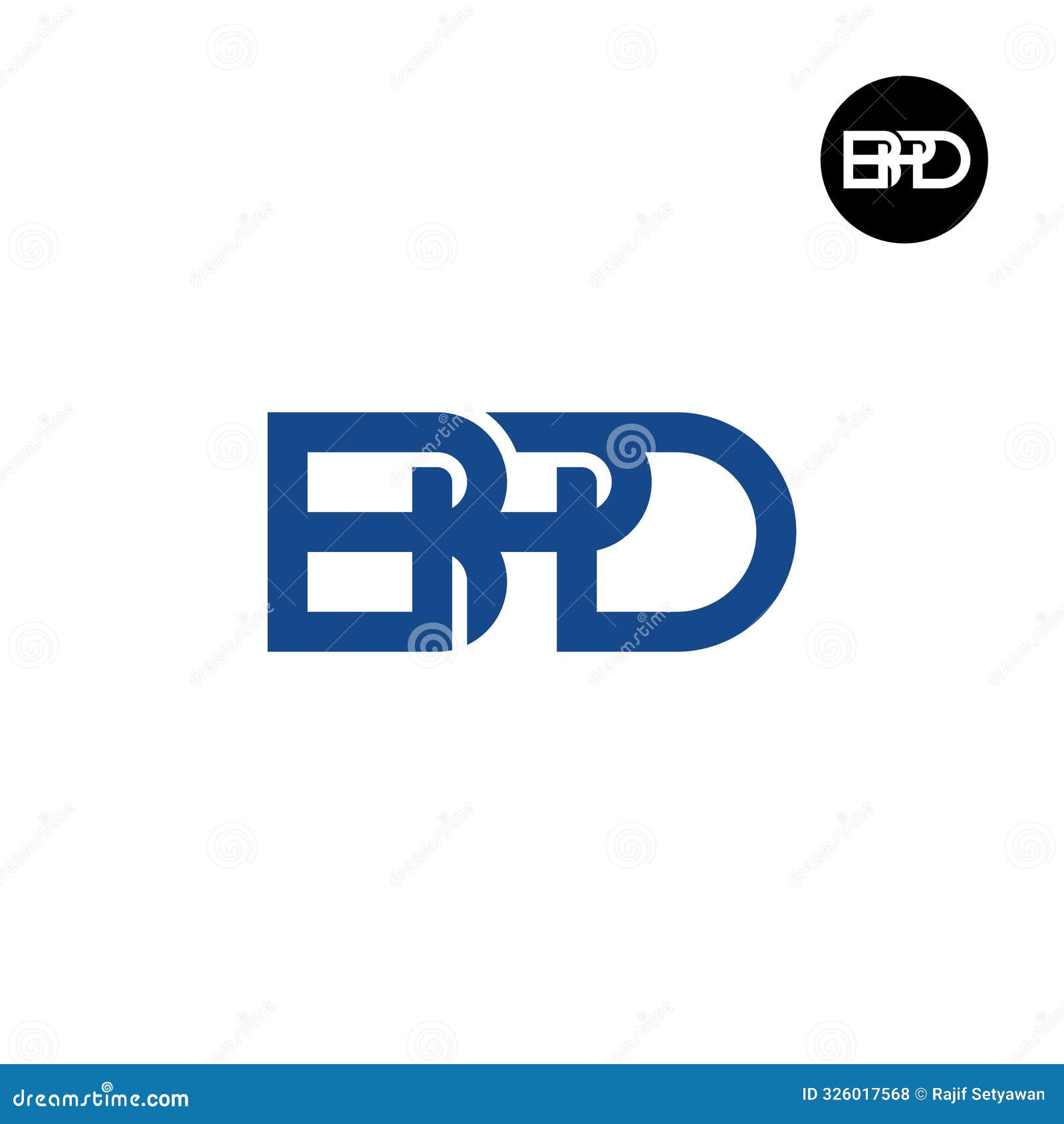 BPD Logo Letter Monogram Design Stock Vector - Illustration of name ...