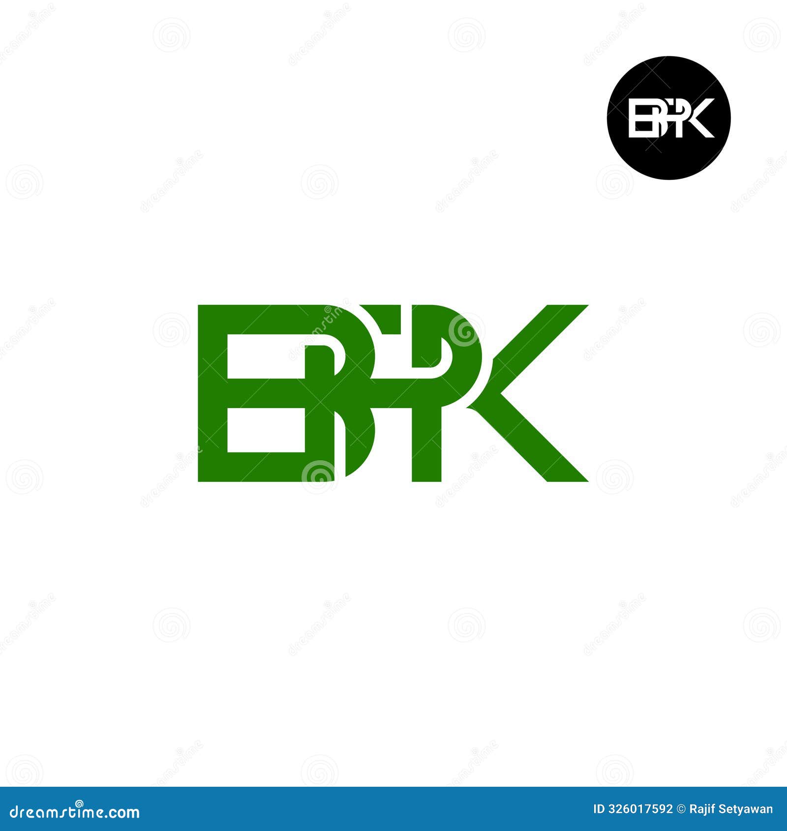 BPK Logo Letter Monogram Design Stock Vector - Illustration of ...