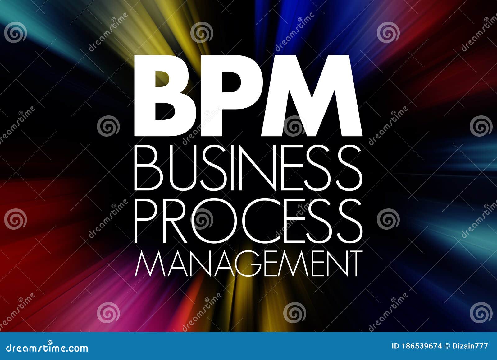 BPM - Business Process Management Acronym, Business Concept Background ...
