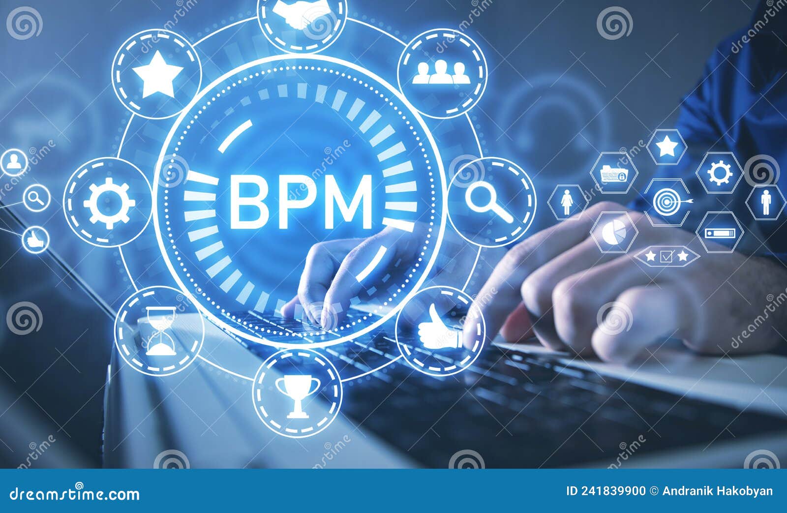 BPM. Business Process Management. Strategy Stock Photo - Image of ...