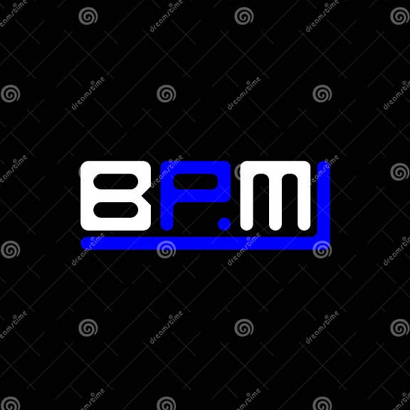 BPM Letter Logo Creative Design with Vector Graphic, BPM Stock Vector ...