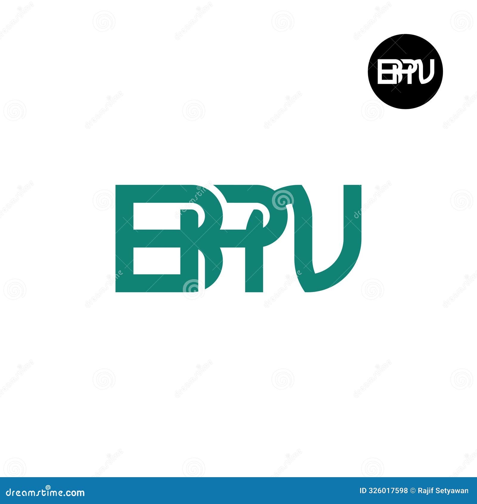 BPN Logo Letter Monogram Design Stock Vector - Illustration of ...